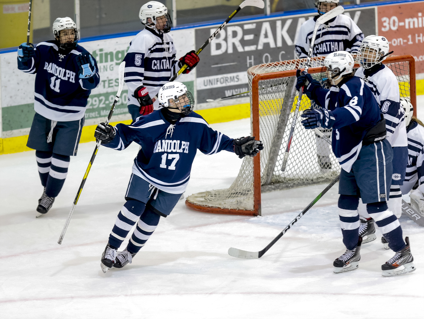 High School Boys Ice Hockey Randolph Plays Chatham - nj.com