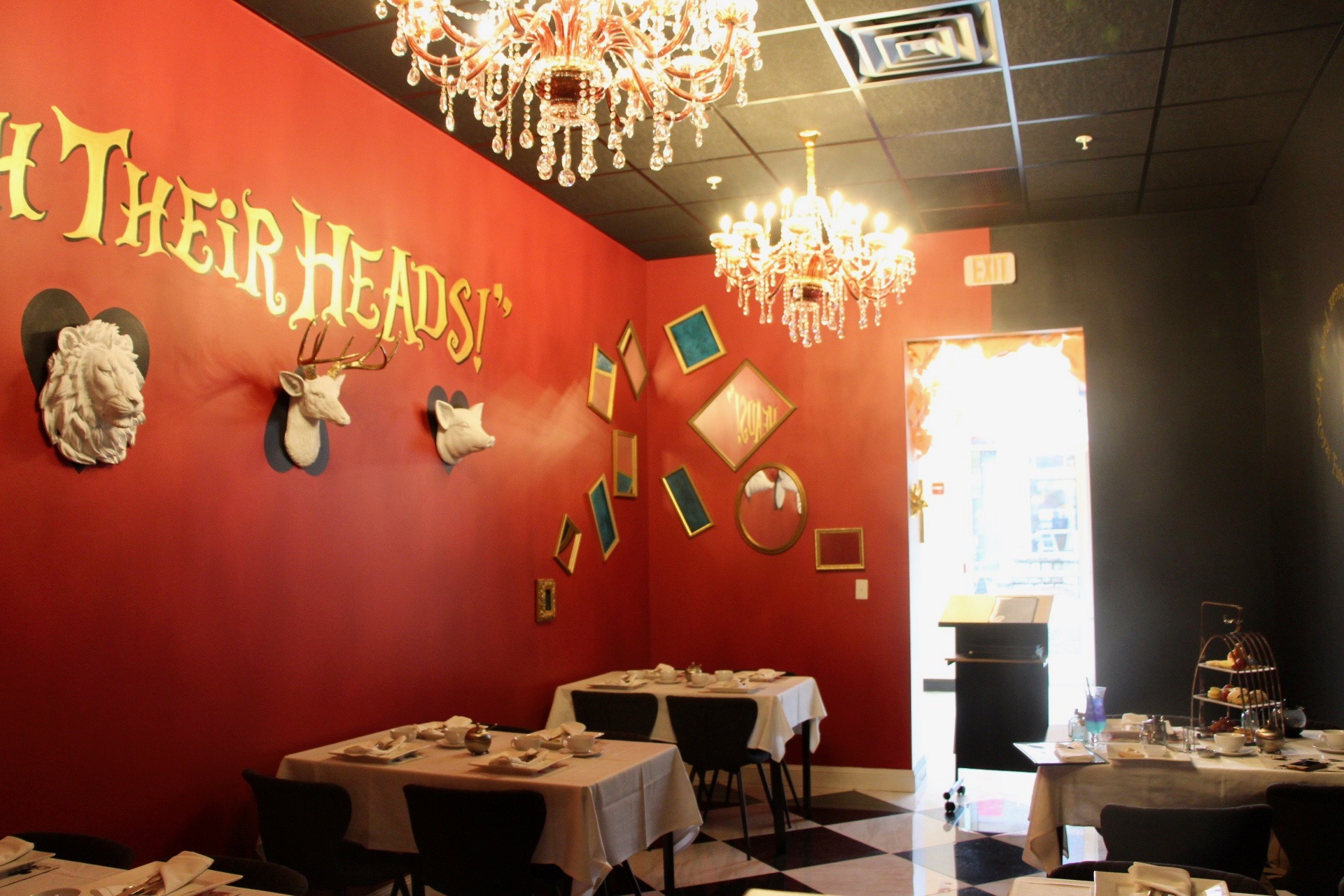 Take a look at the magic potions, 'Eat me' cookies and loose-leaf teas ...