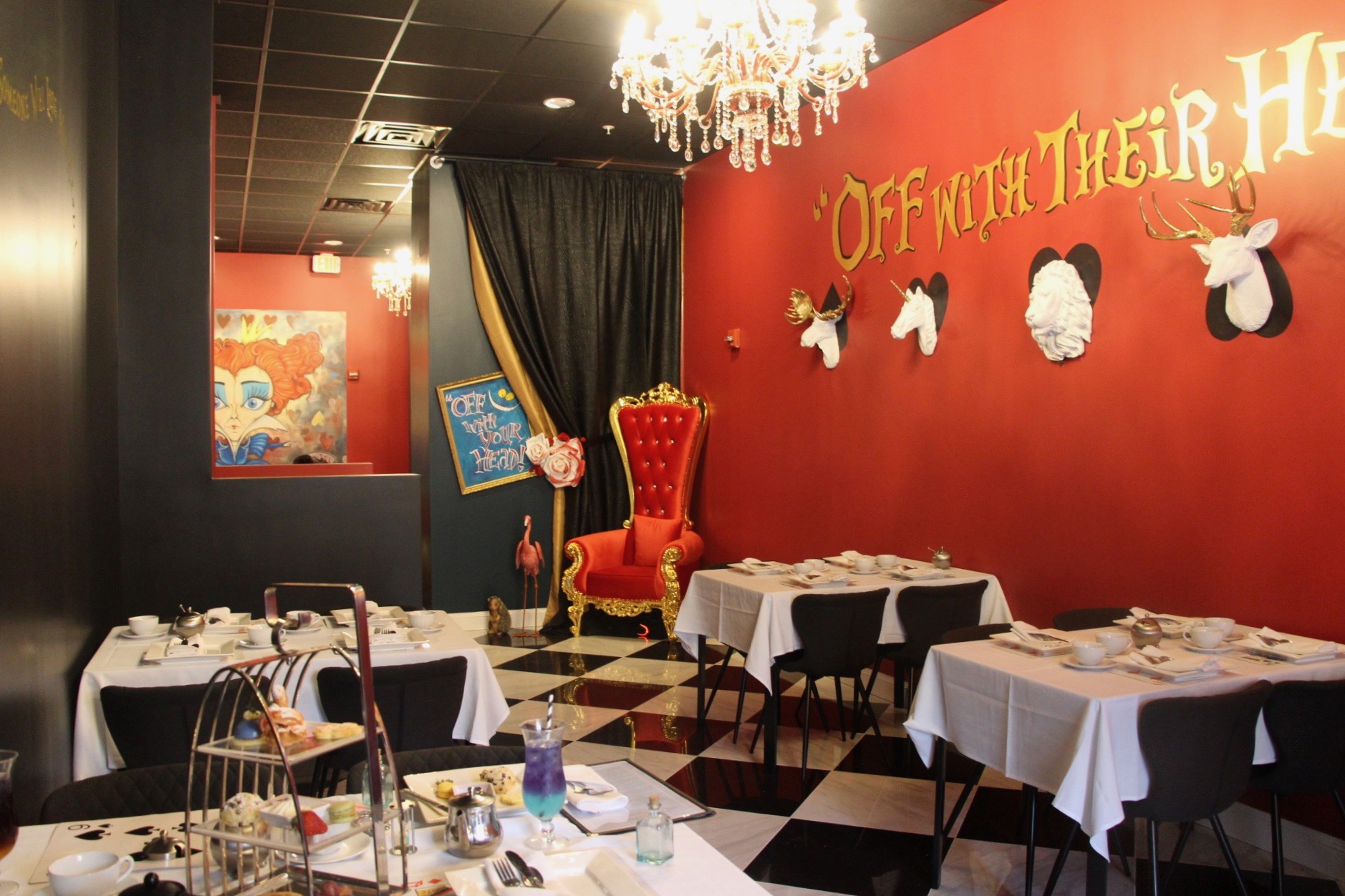 Take a look at the magic potions, 'Eat me' cookies and loose-leaf teas ...