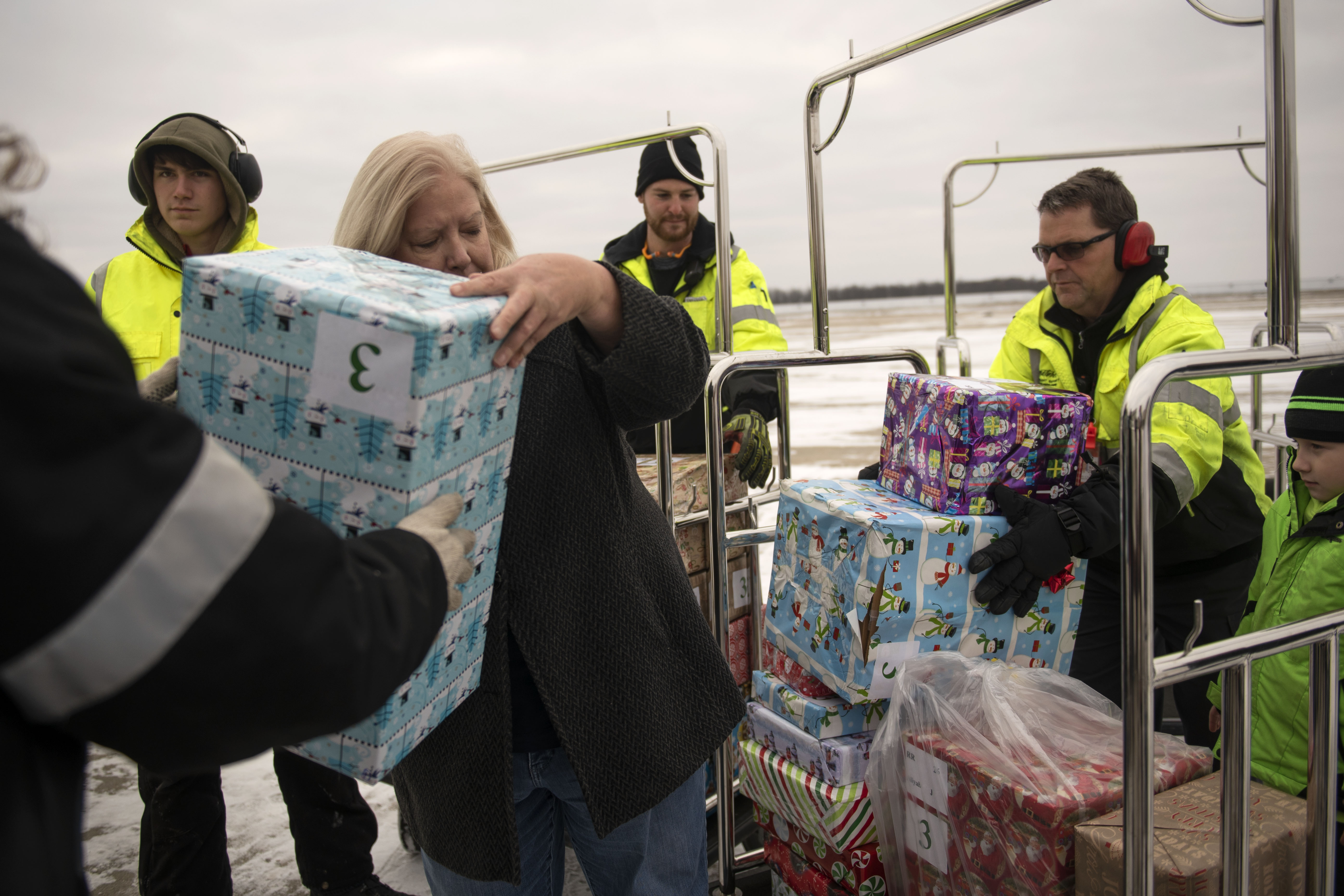 Operation Good Cheer gifts land at airport - mlive.com