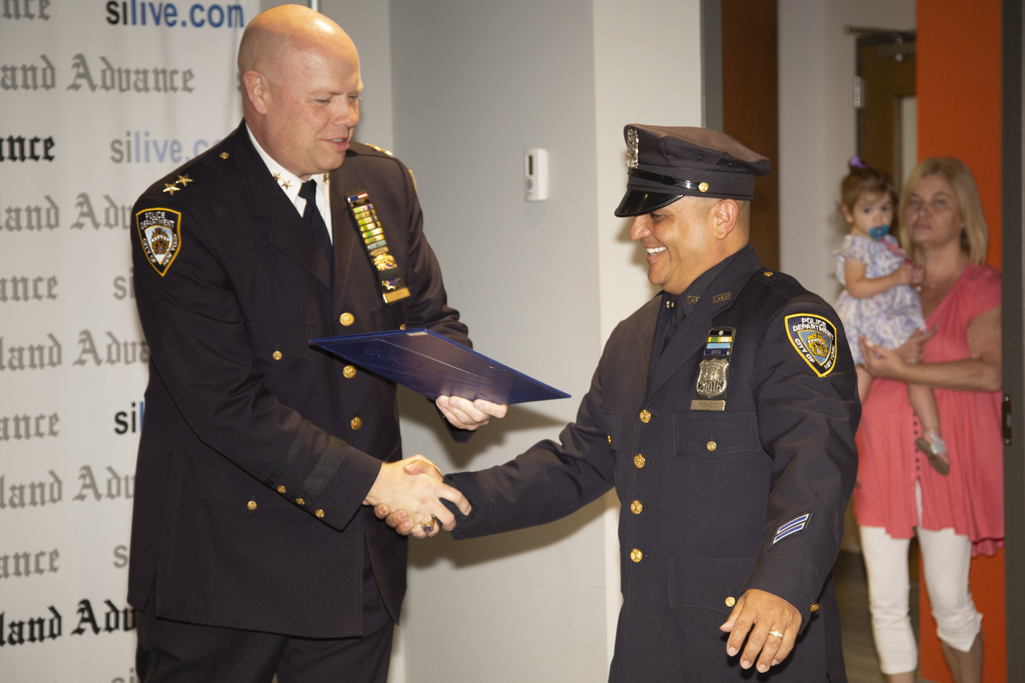 Cops honored at Police Officer of the Month ceremony - silive.com