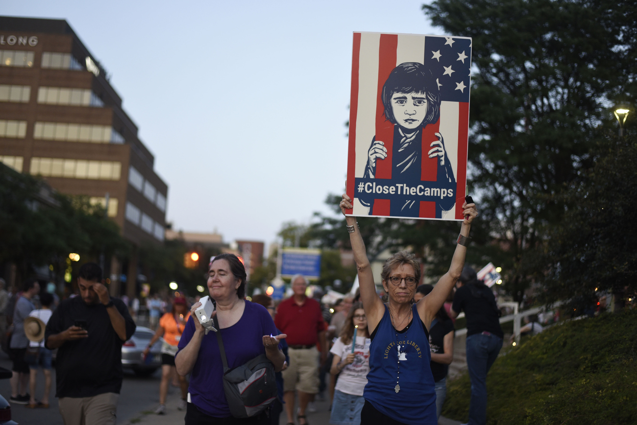Light for Liberty demonstration Ann Arbor - mlive.com