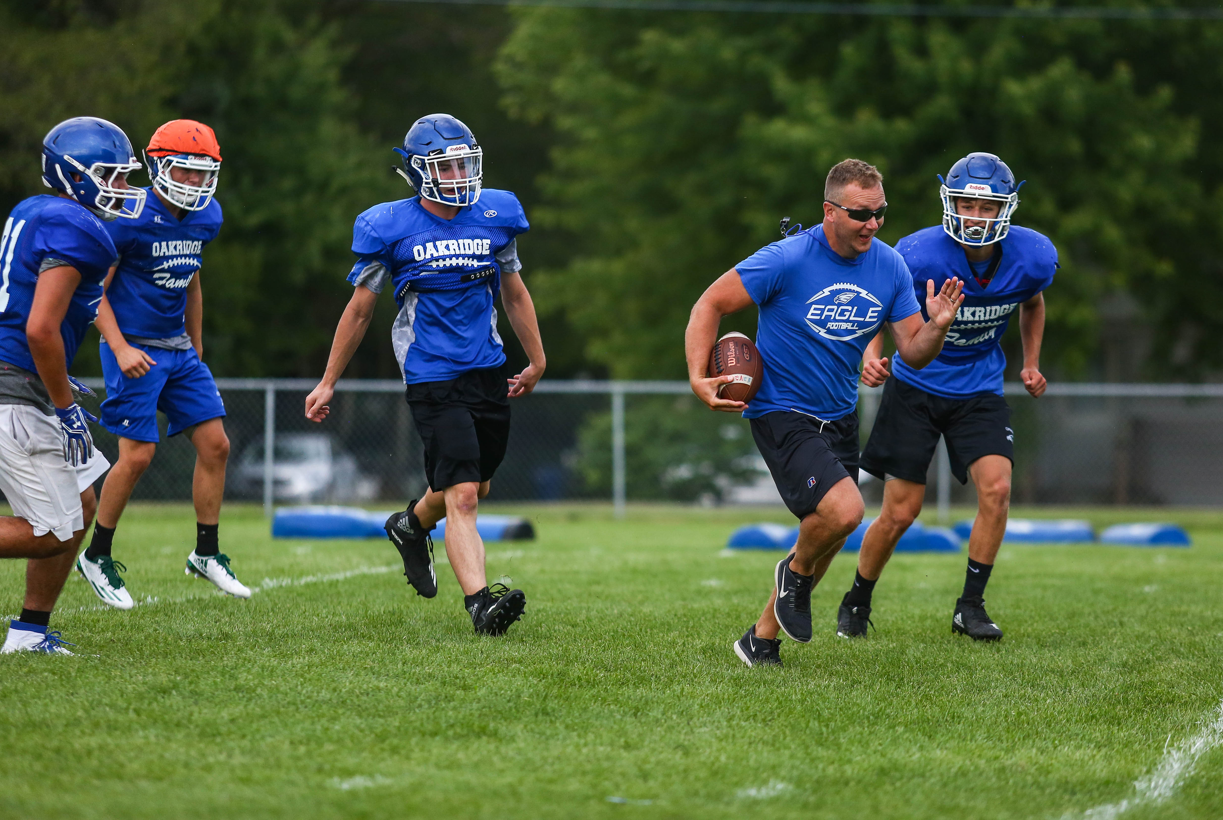 Oakridge holds third practice of the season - mlive.com