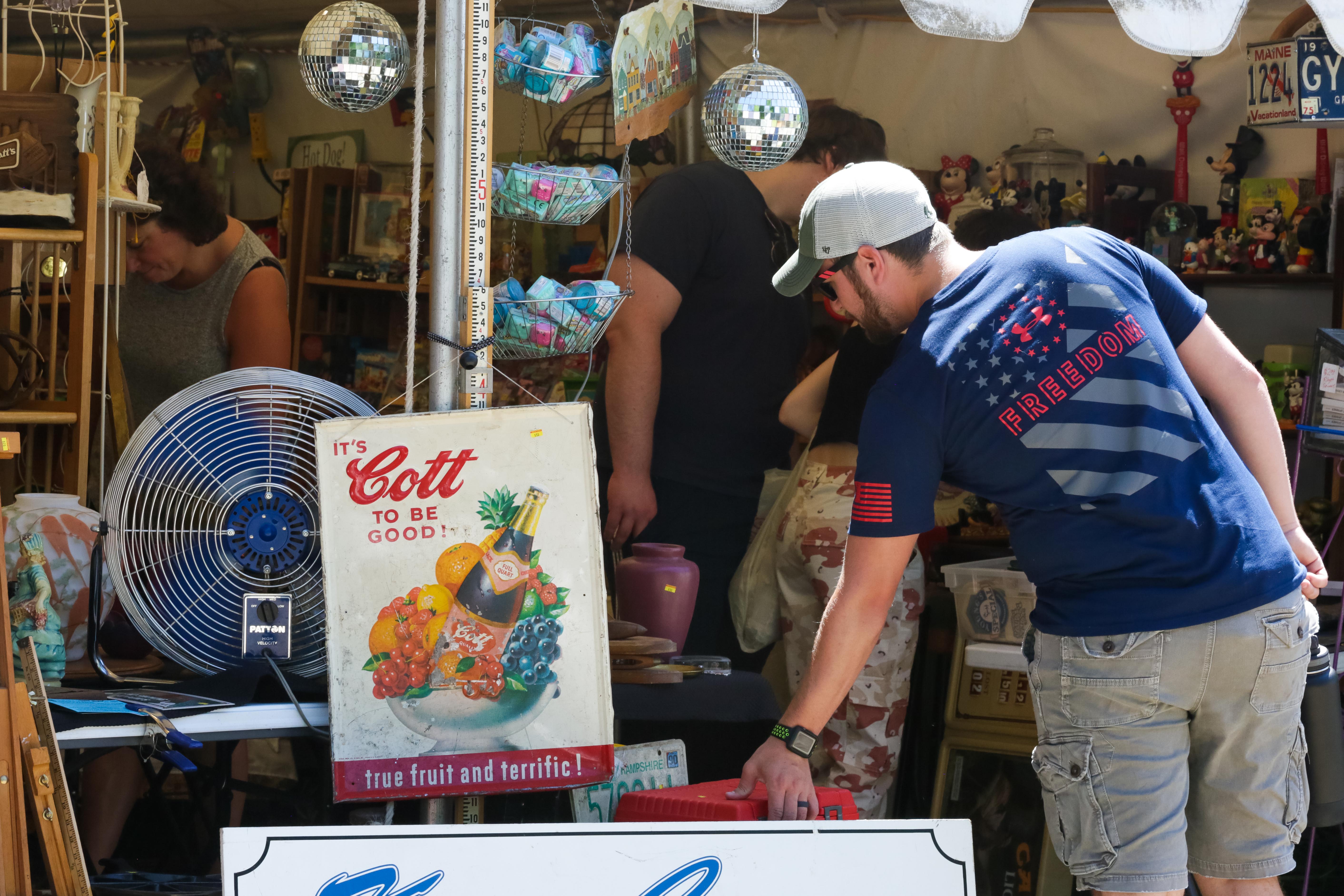 Brimfield Antique Flea Markets opens its July show - masslive.com