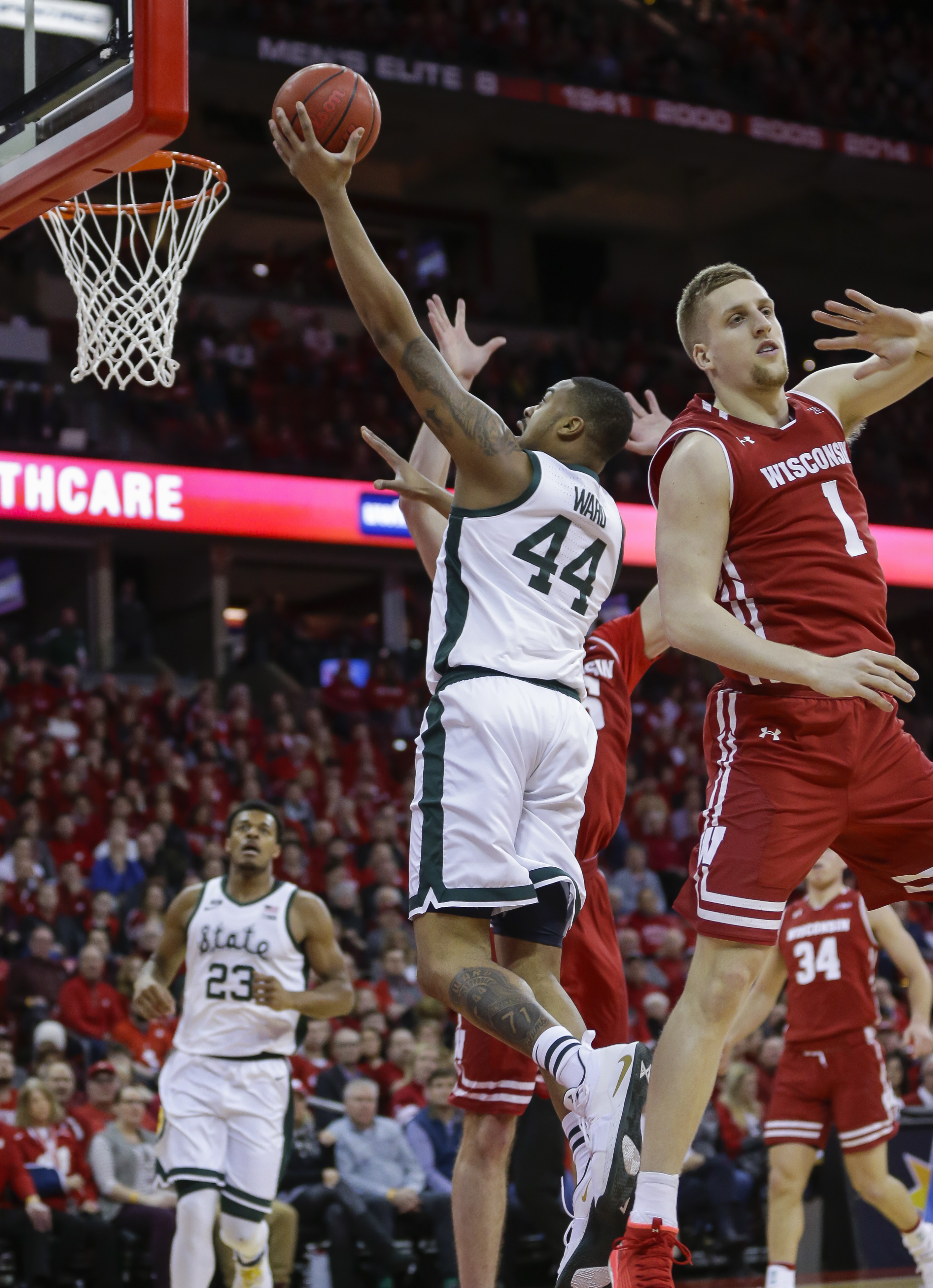 College basketball: Michigan State at Wisconsin, Feb. 12, 2019 - mlive.com