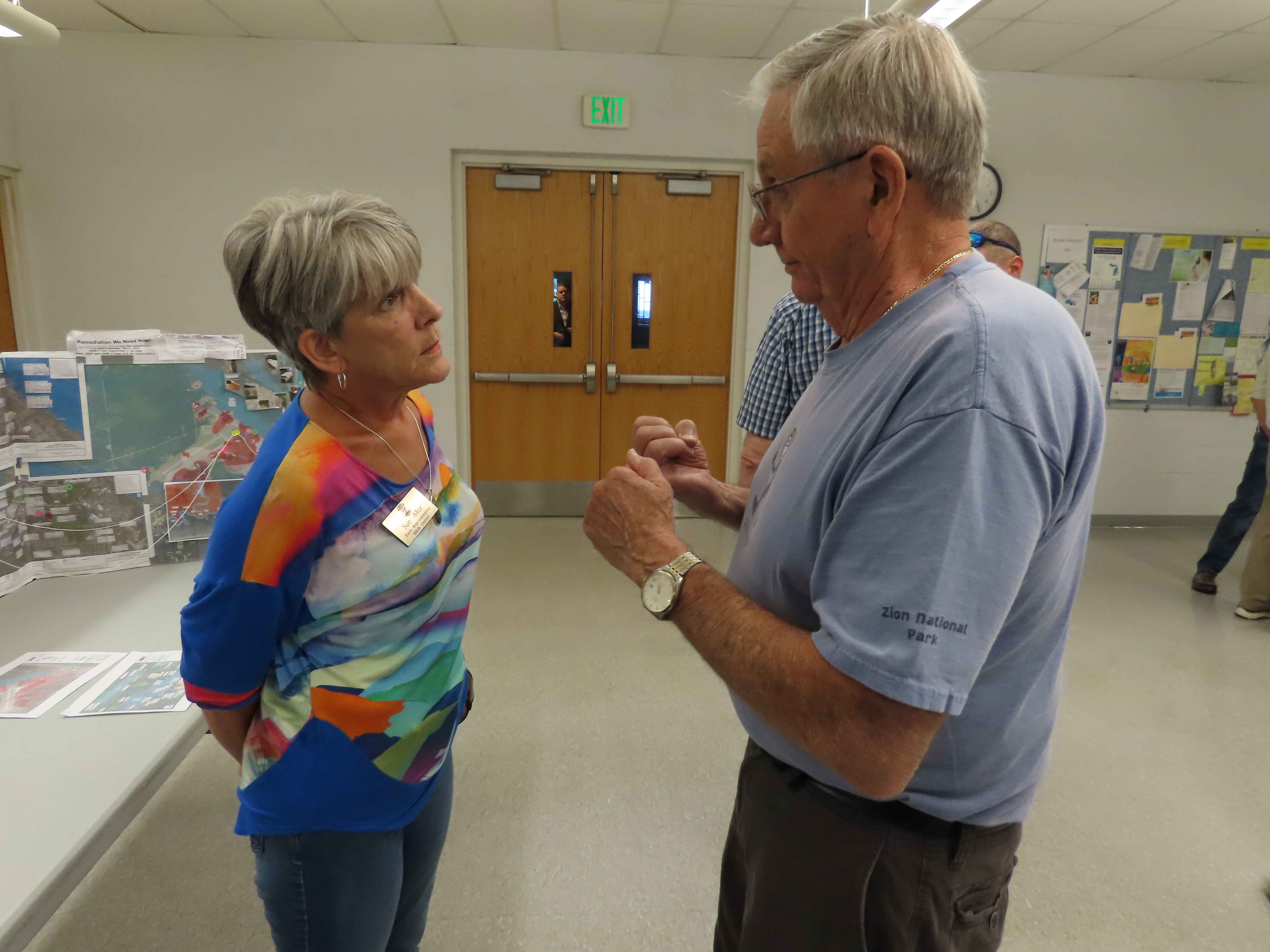 Oscoda activists protest at Wurtsmith PFAS townhall meeting - mlive.com