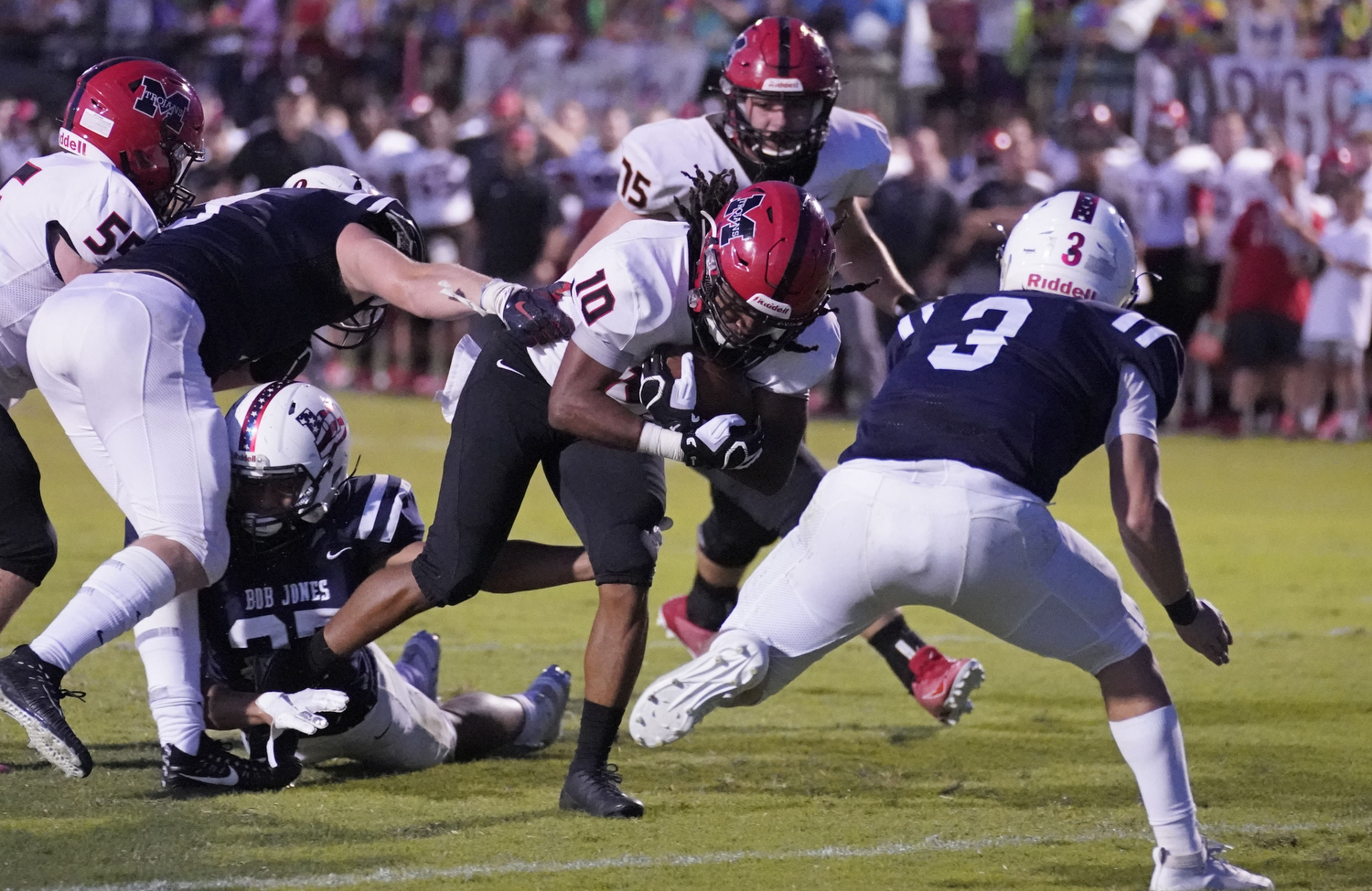 Muscle Shoals vs. Bob Jones football 8/30/19 - al.com
