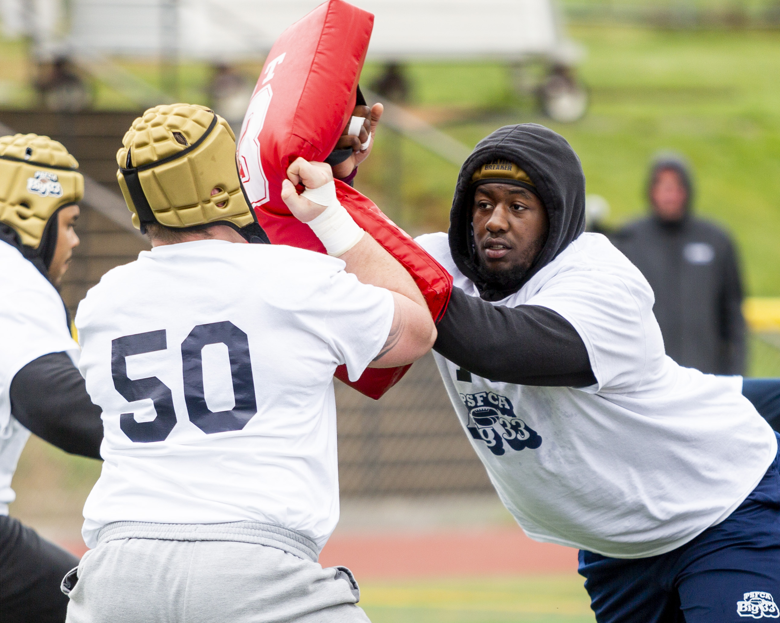 Scenes from Big 33 football practice - pennlive.com