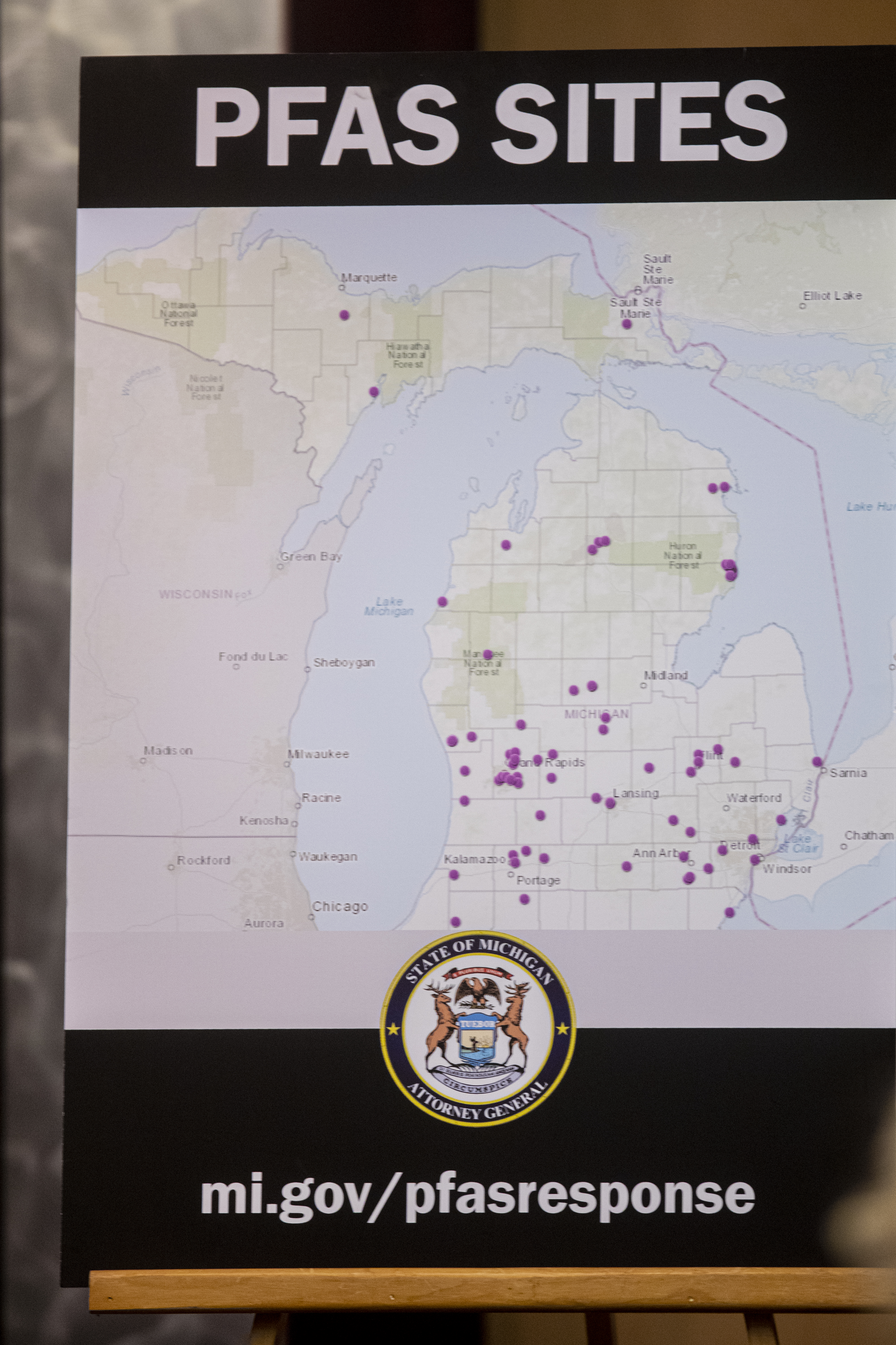 Michigan announces lawsuit against 17 PFAS manufacturers - mlive.com