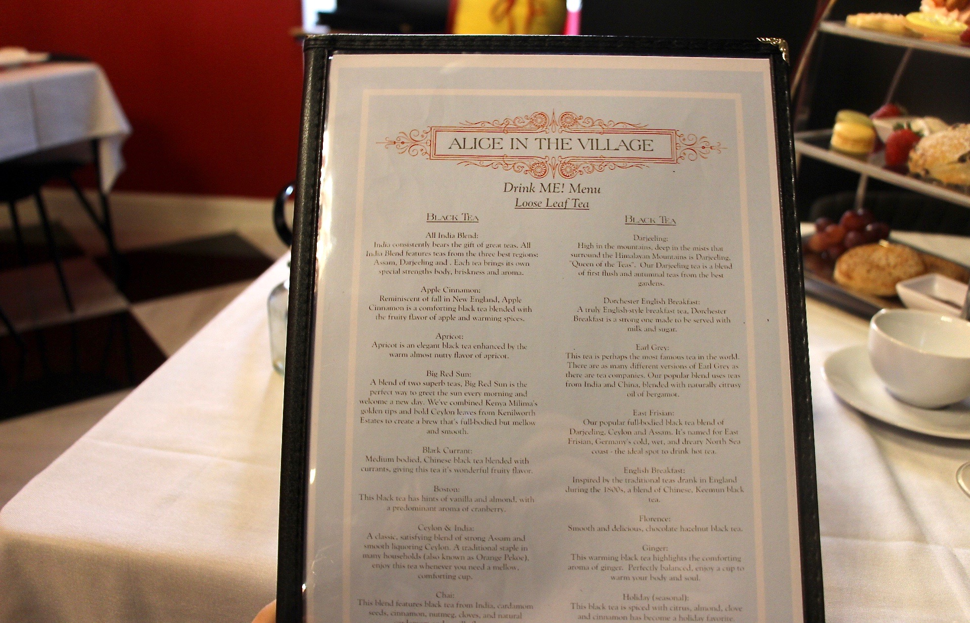 Take a look at the magic potions, 'Eat me' cookies and loose-leaf teas ...