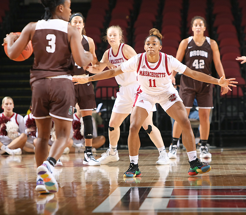 UMass Women's Basketball vs Brown 11/21/19 - masslive.com