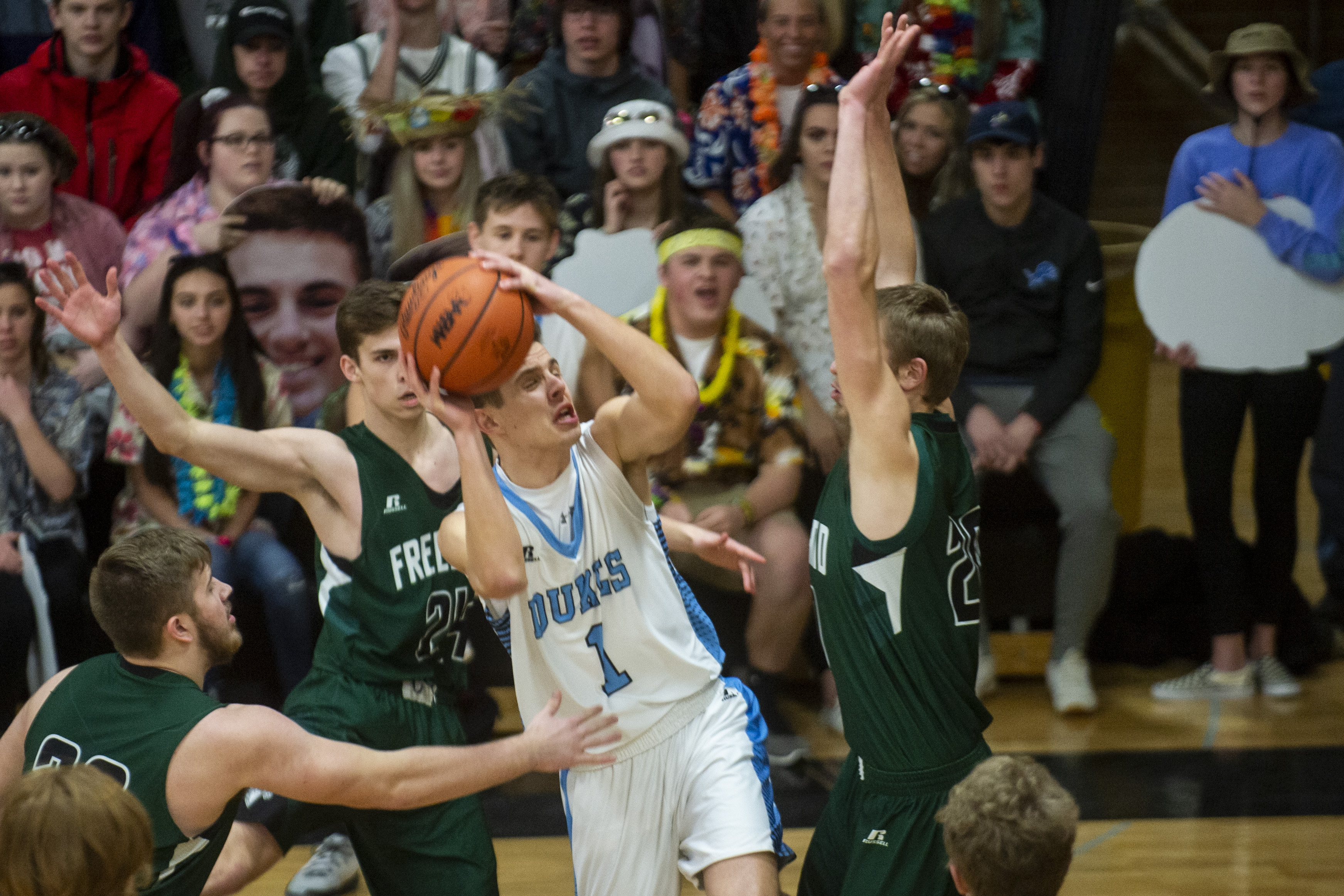 Garber beats Freeland to advance in Michigan high school basketball ...