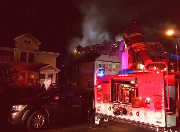 Springfield fire displaces 8, injures 2 firefighters - masslive.com