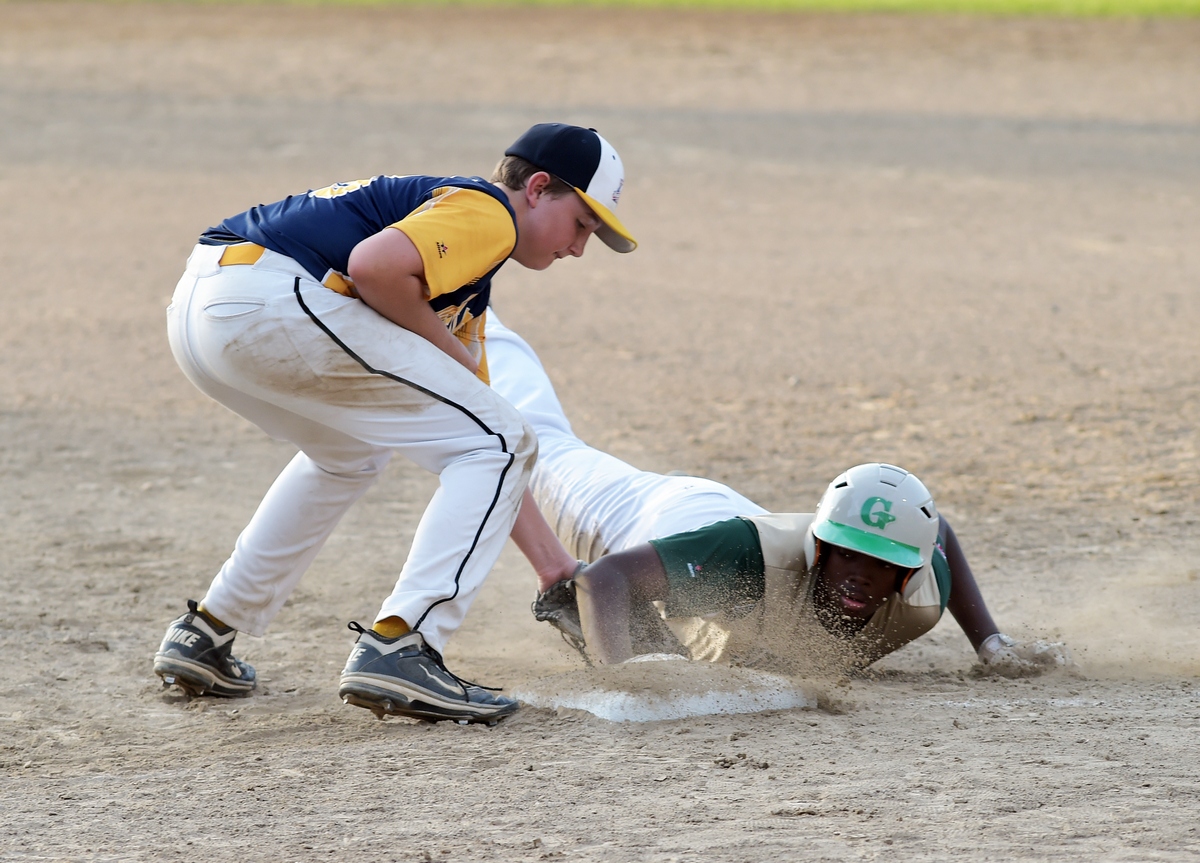 Babe Ruth World Series: Greenville, North Carolina VS Fargo, North Dakota at Bullens Field in ...