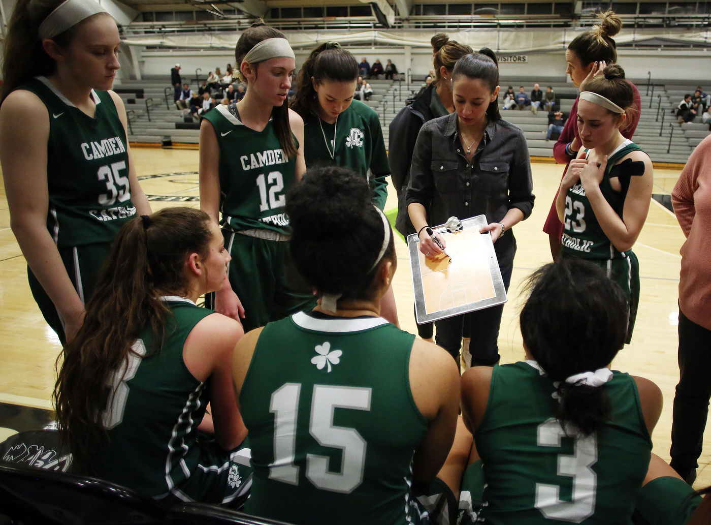 Girls basketball: Camden Catholic at Bishop Eustace. January 9, 2020 ...