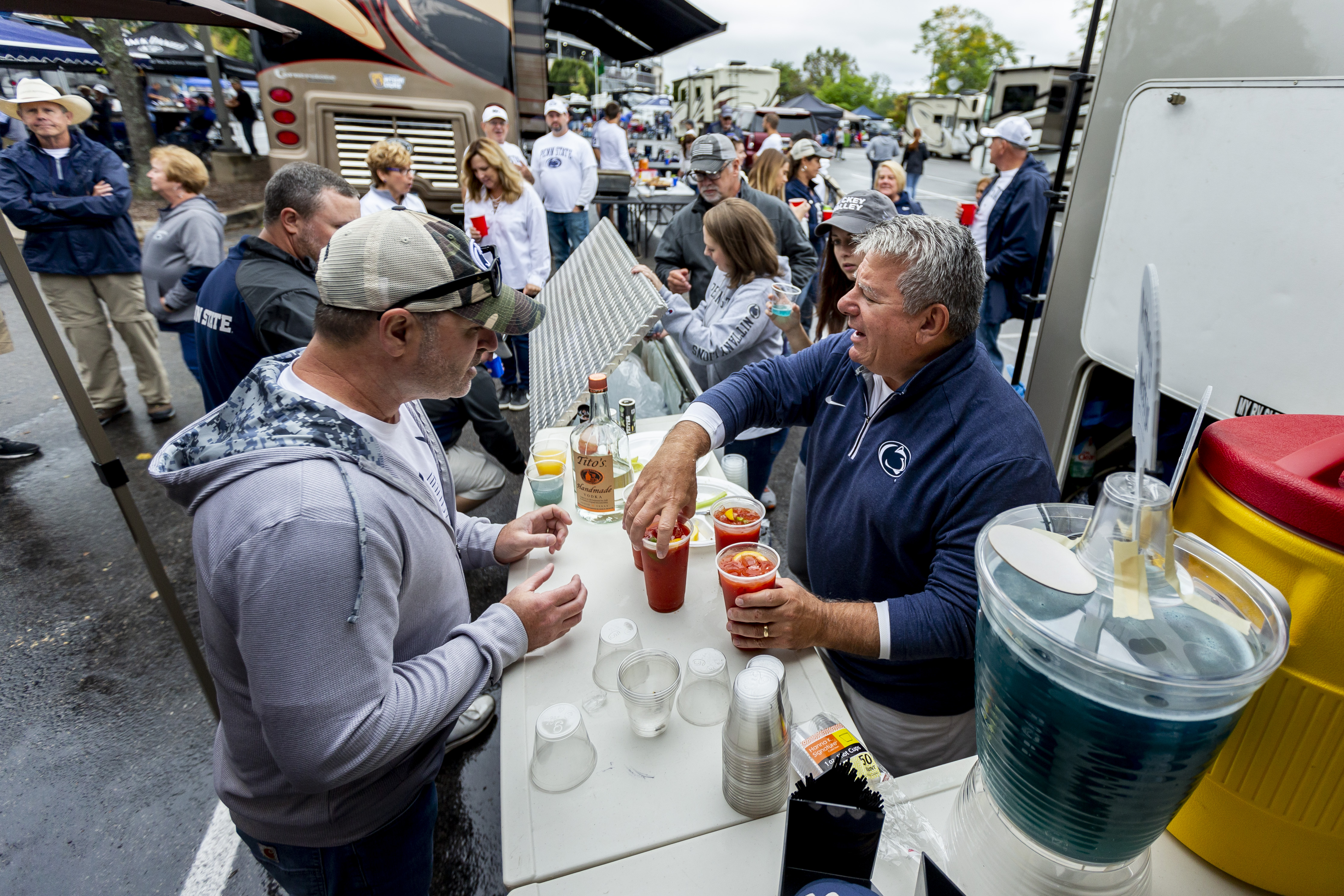 Penn State football faces in the crowd from 17-10 win over Pitt ...
