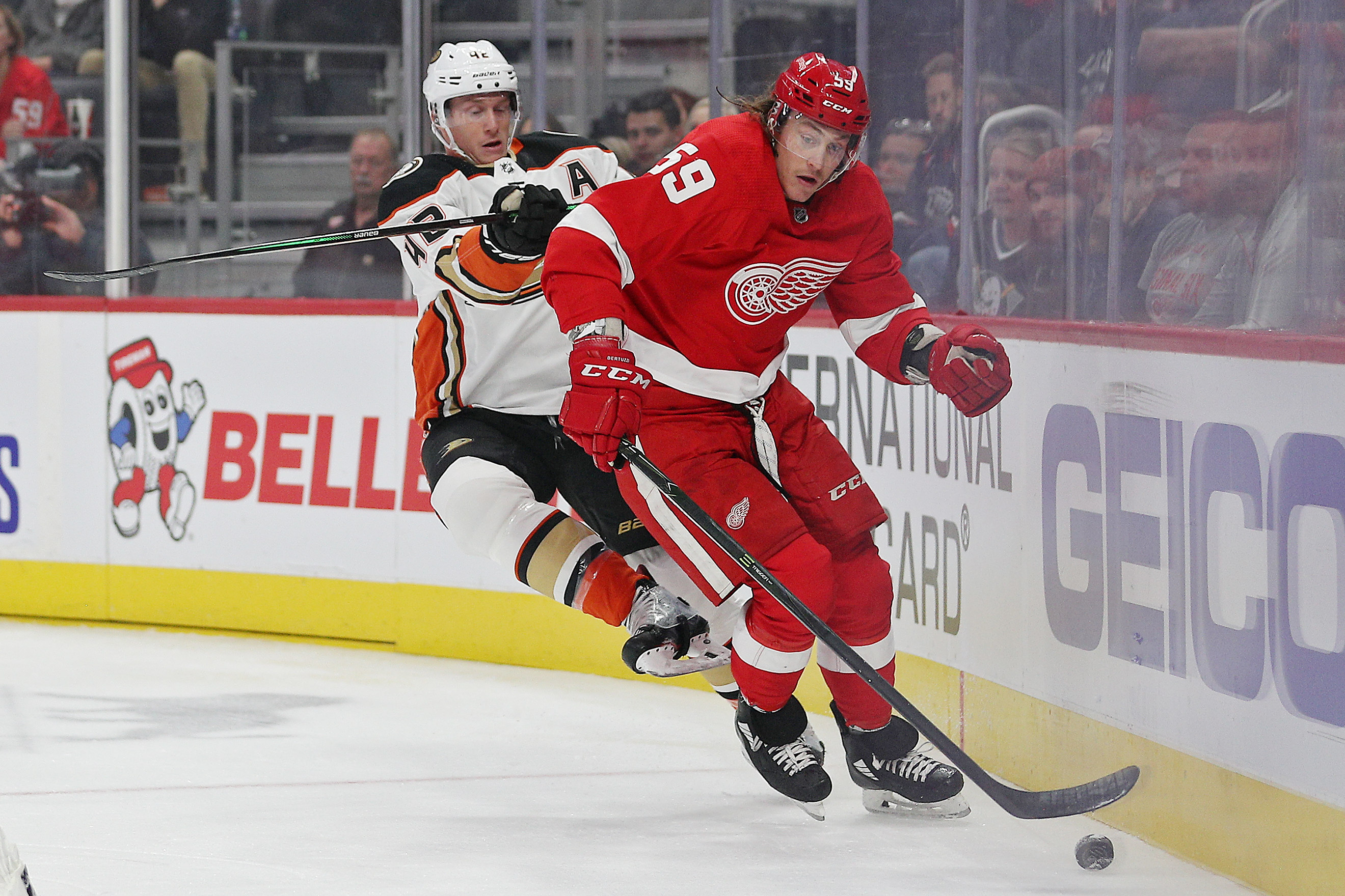 Detroit Red Wings vs. Anaheim Ducks - October 8, 2019 - mlive.com