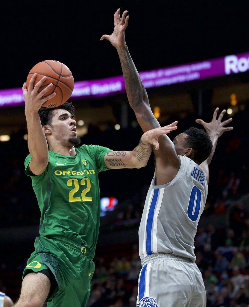 Oregon Ducks men's basketball vs. Memphis Tigers - oregonlive.com