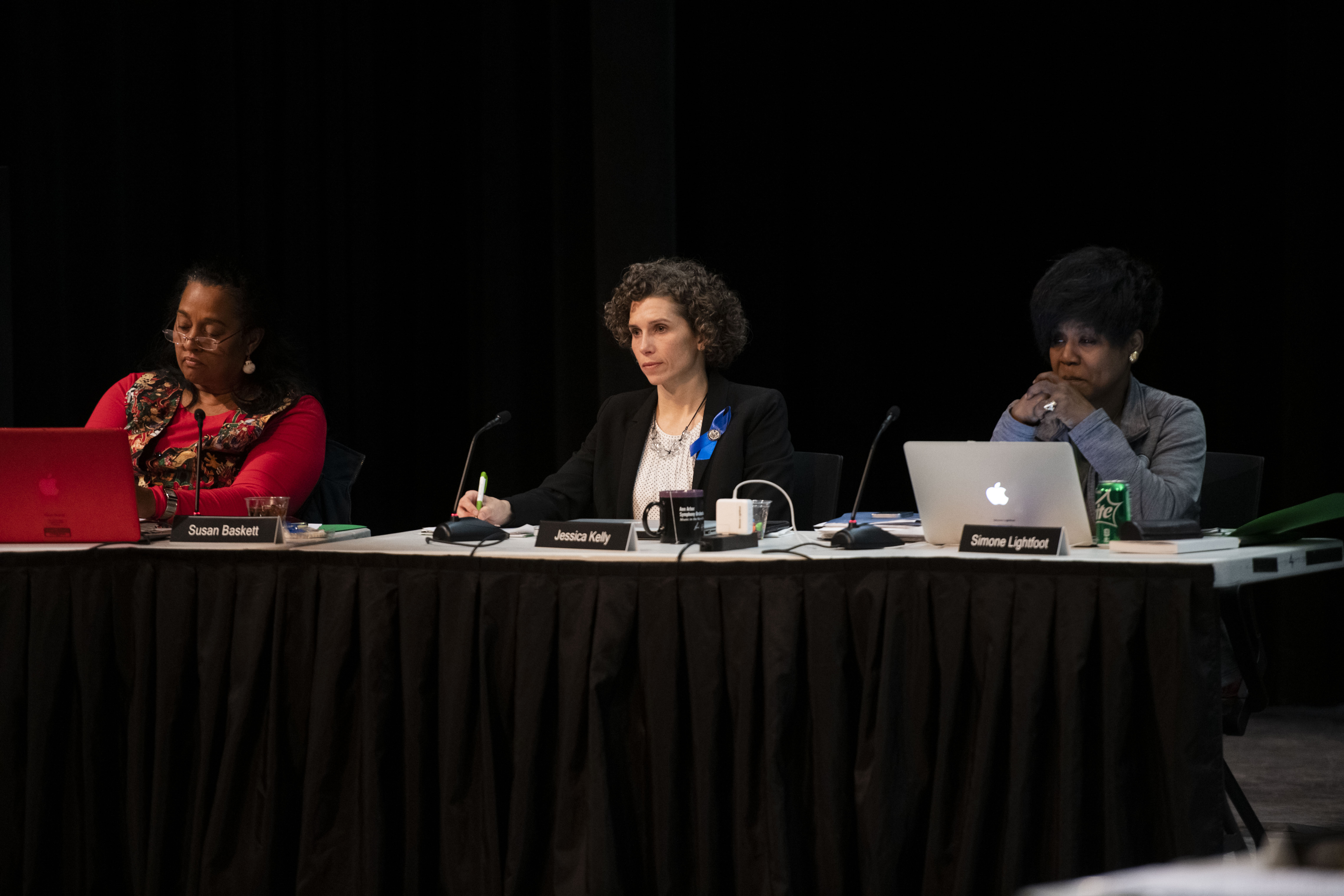 Parents, teachers and community members speak out against lack of pay ...