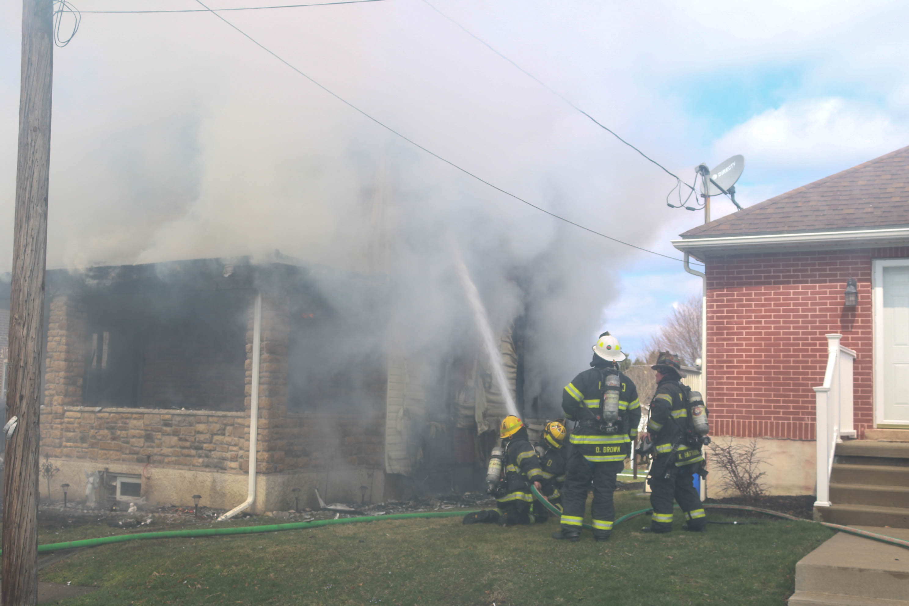 Home gutted by fire in Northampton - lehighvalleylive.com