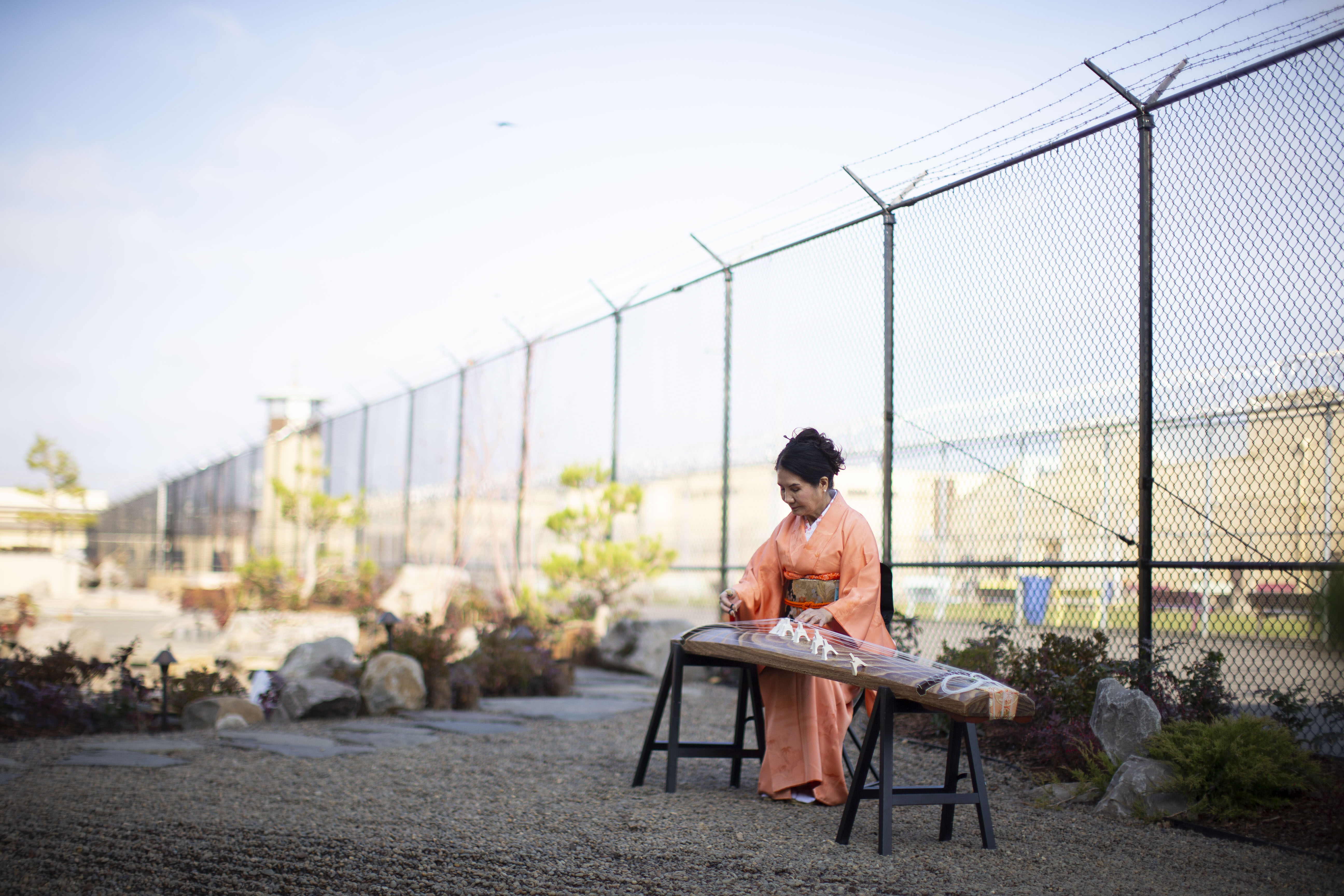 Oregon State Penitentiary healing garden - oregonlive.com