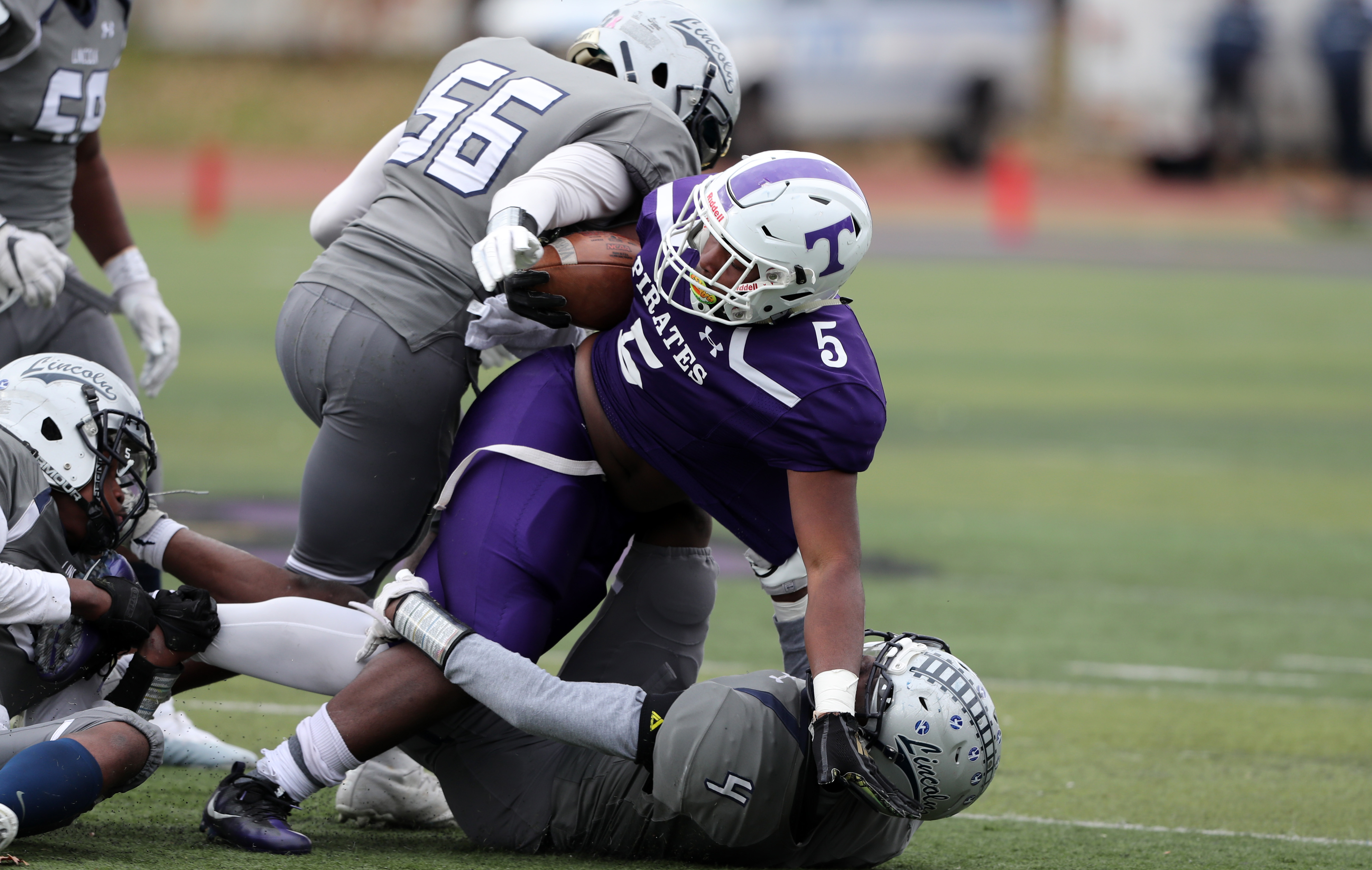 Lincoln ripped Tottenville 34-12 on the gridiron in PSAL City ...