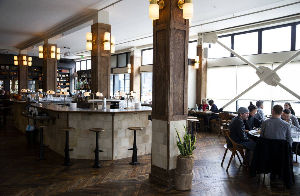 Dottir restaurant at KEX hotel Portland - oregonlive.com