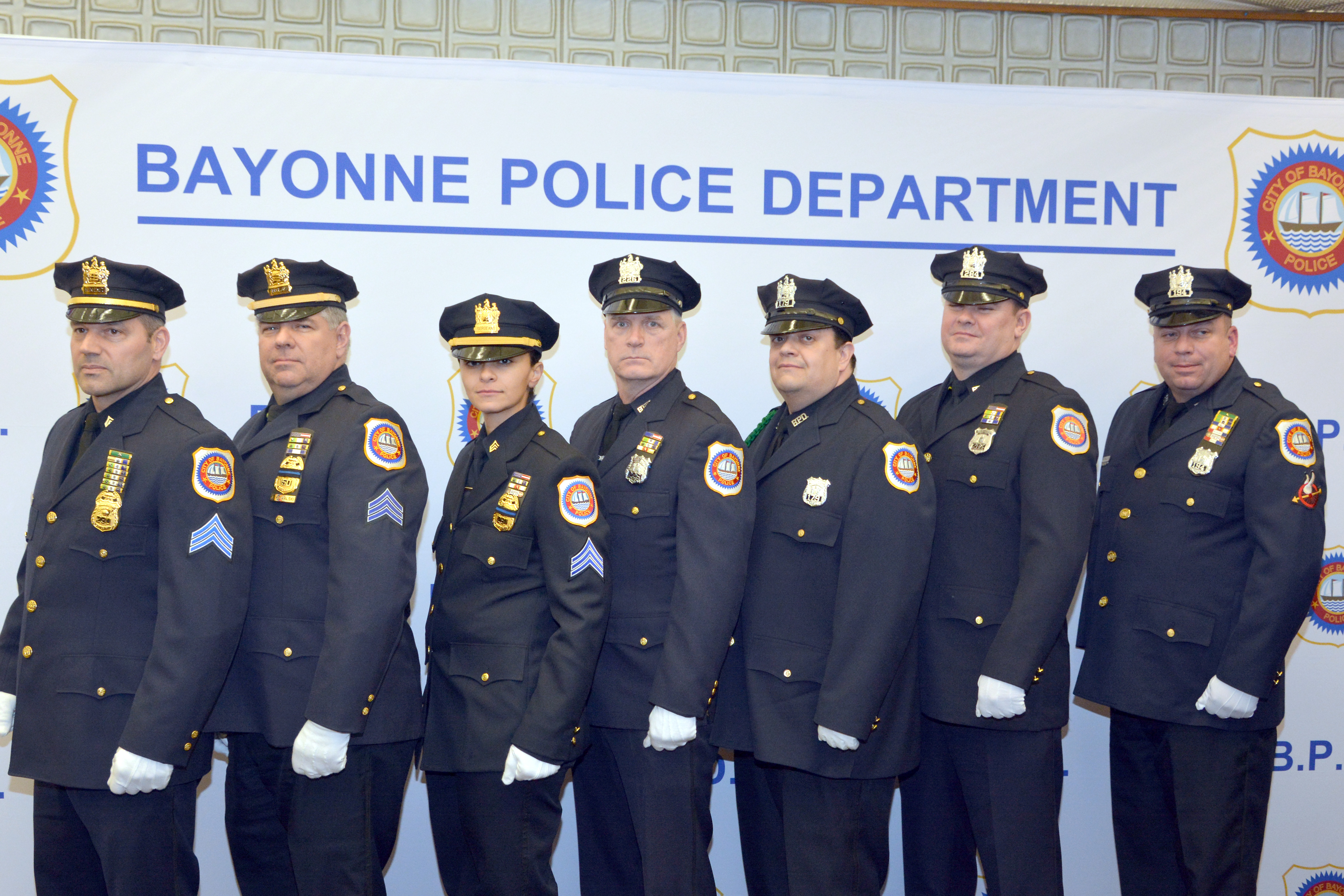 Bayonne police promotion, swearing-in ceremony, Feb. 6, 2020 - nj.com