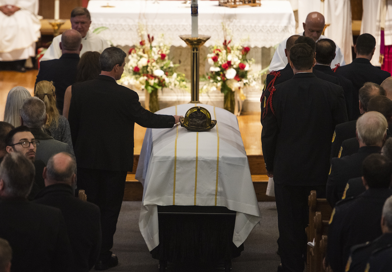 Funeral of Worcester Fire Lt. Jason Menard - masslive.com