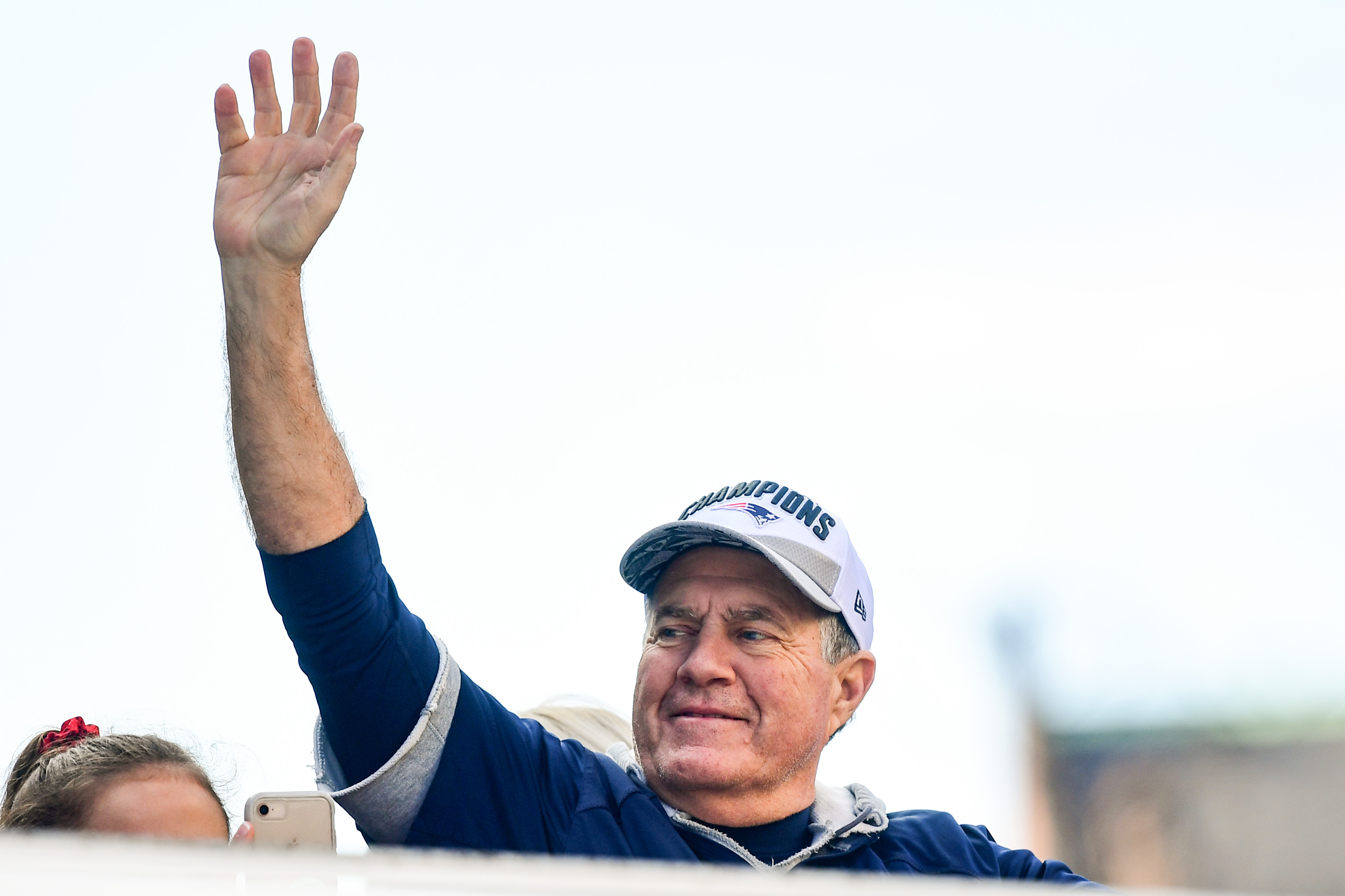 Bill Belichick was caught smiling at the Patriots parade and we have ...