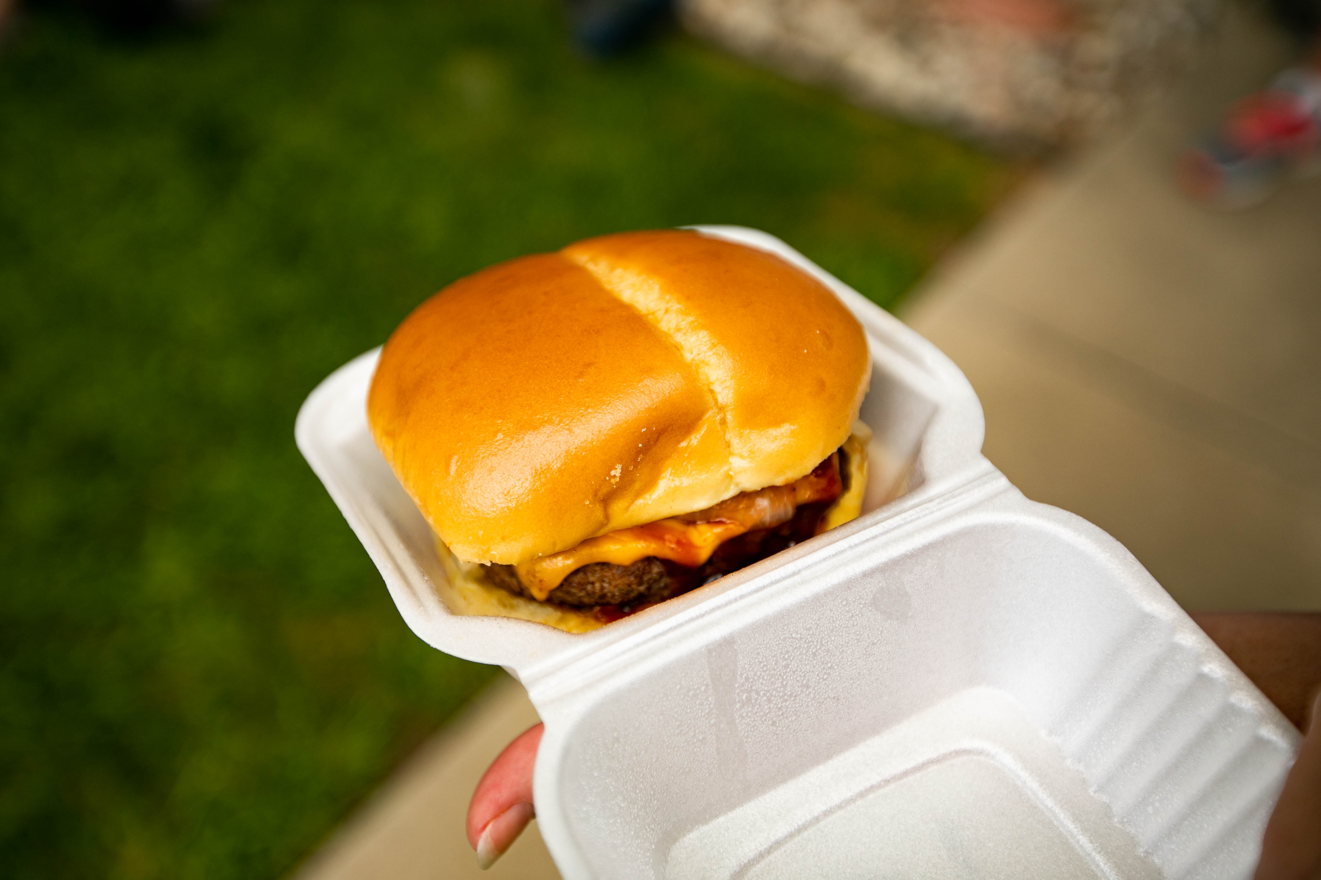 Cheeseburger contest in Caseville - mlive.com