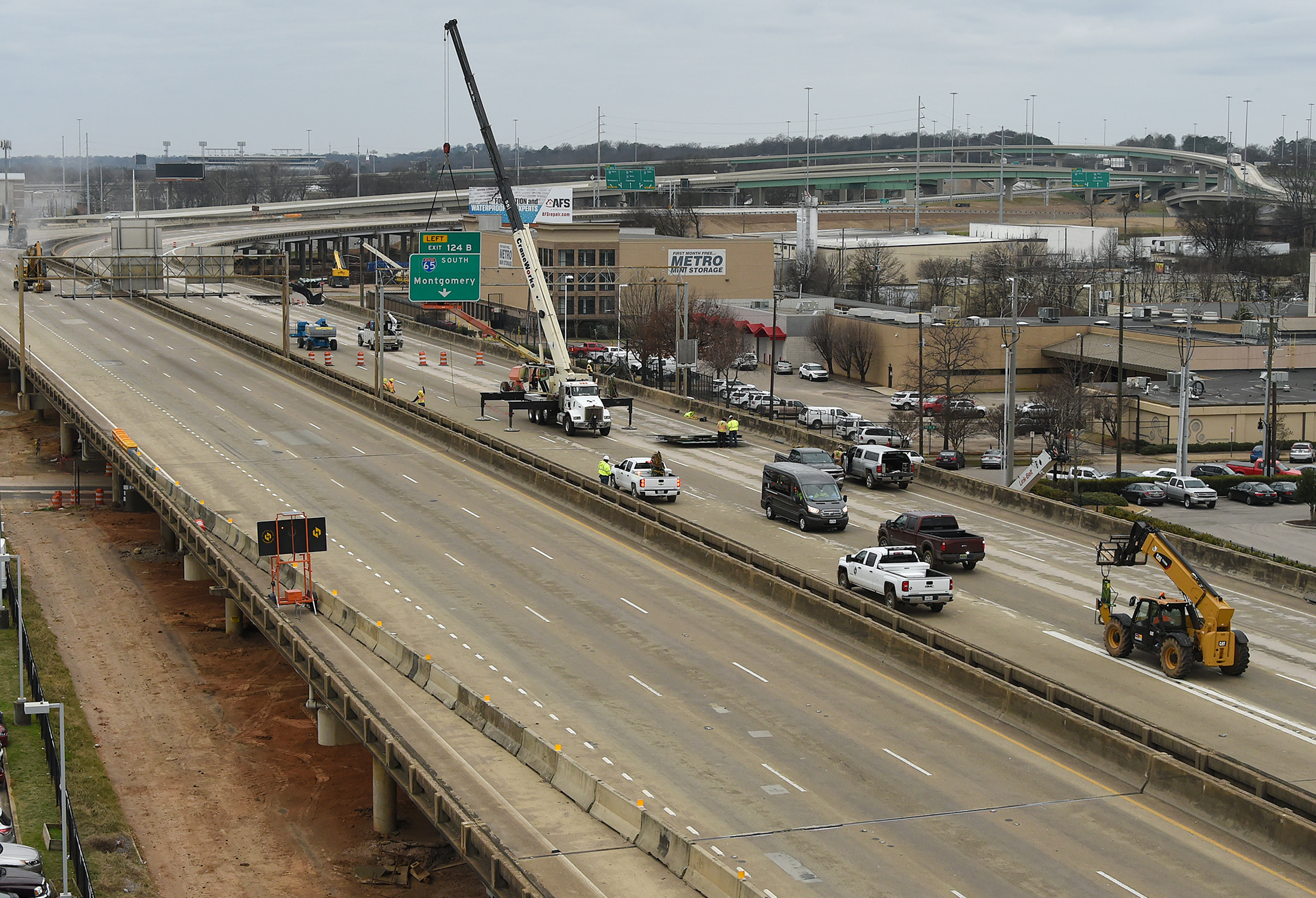 I-59/20 bridge construction progress through the first six months - al.com