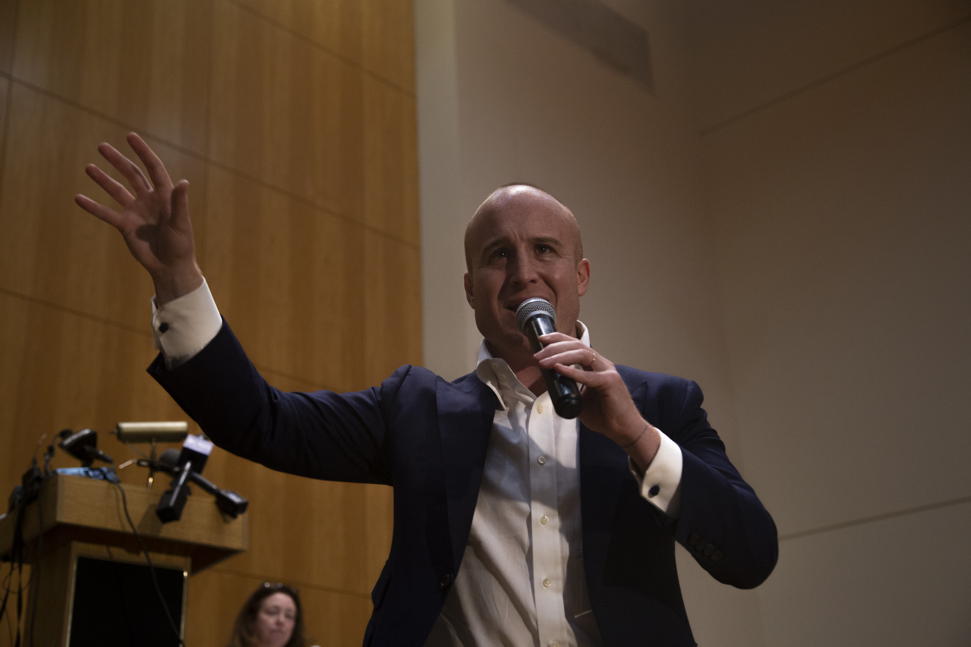 Rep. Max Rose announces support for impeachment of President Trump at ...