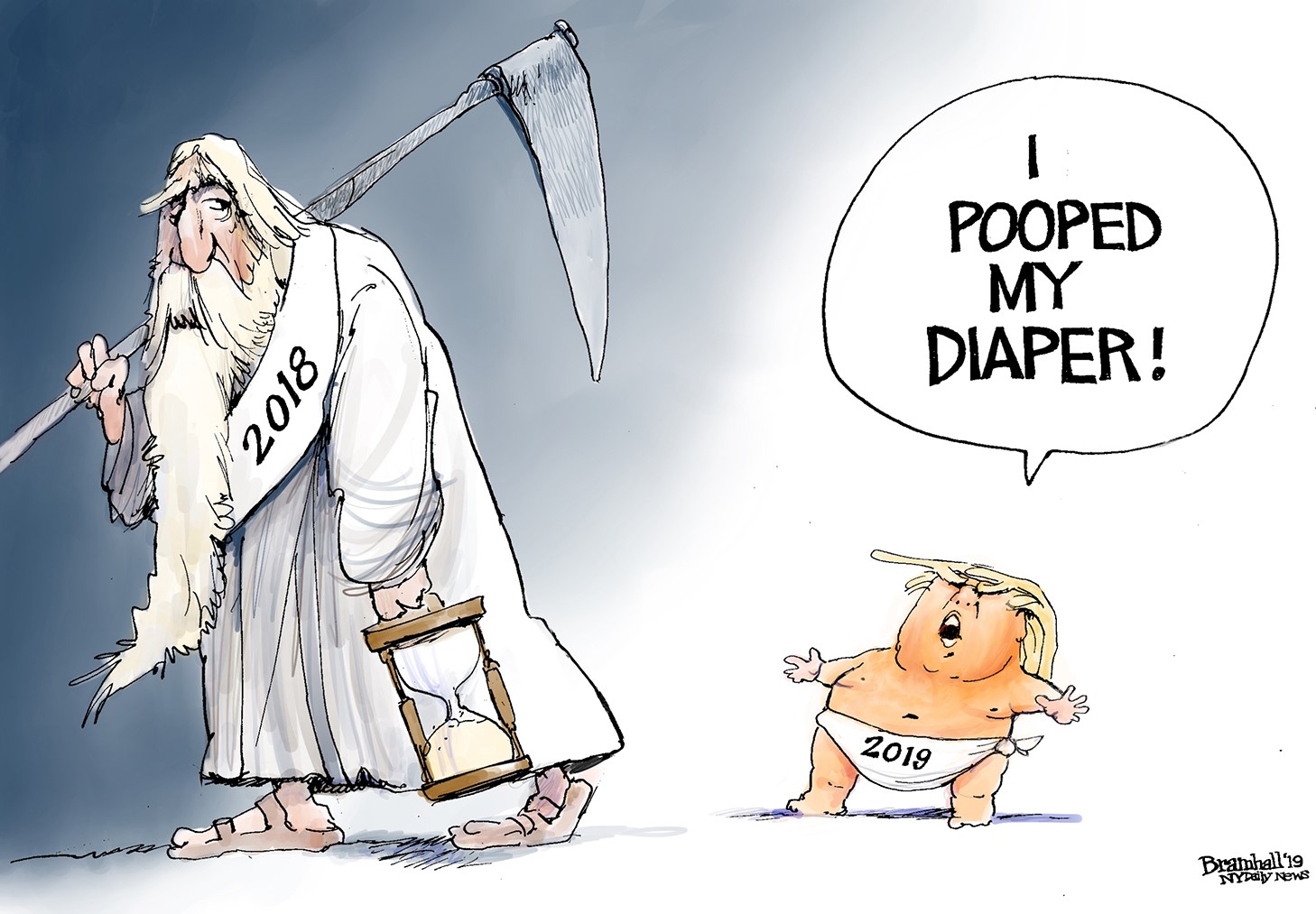 Editorial cartoons for Jan. 6, 2019 - syracuse.com