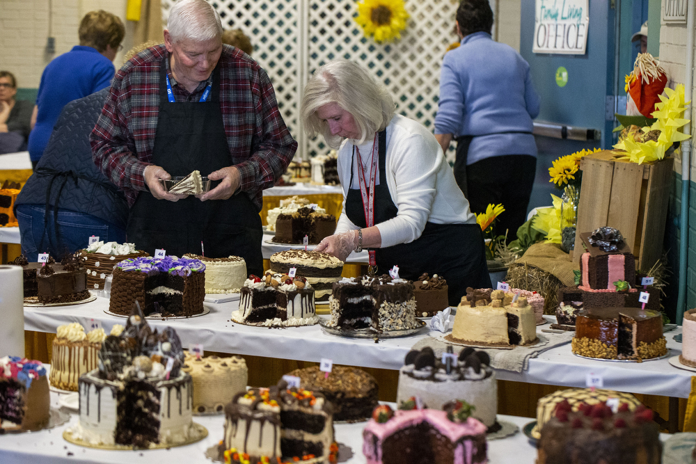Chocolate cake judging at the 2019 Pennsylvania Farm Show - pennlive.com