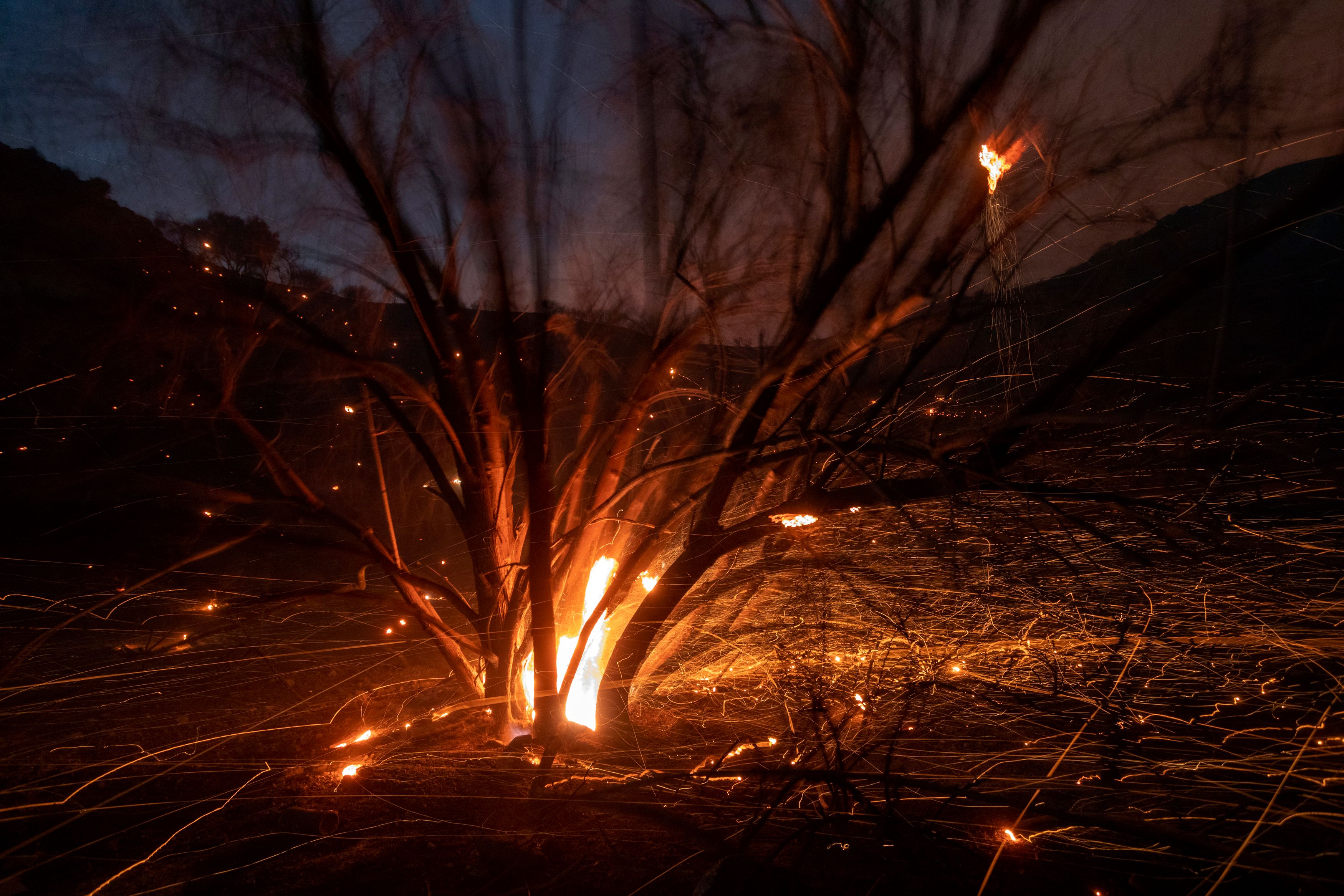 California wildfire scorches more than 4,600 acres in 24 hours ...