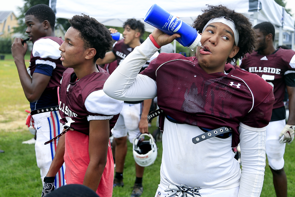 Camp sights: Photo essay of 2019 Hillside football training camp - nj.com