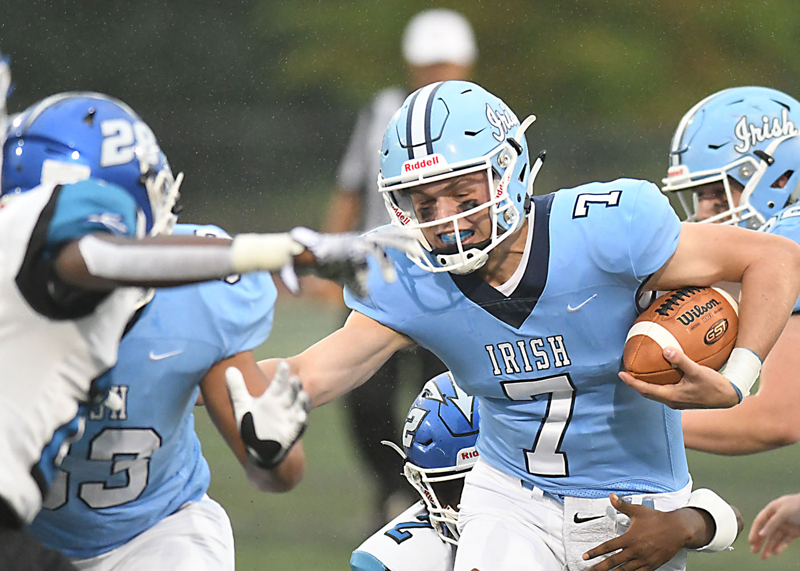 Notre Dame Football defeats Ewing 55-12 on 9/6/2019 - nj.com