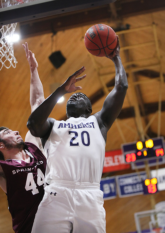 Amherst College Men's Basketball vs Springfield College 12/10/19 ...