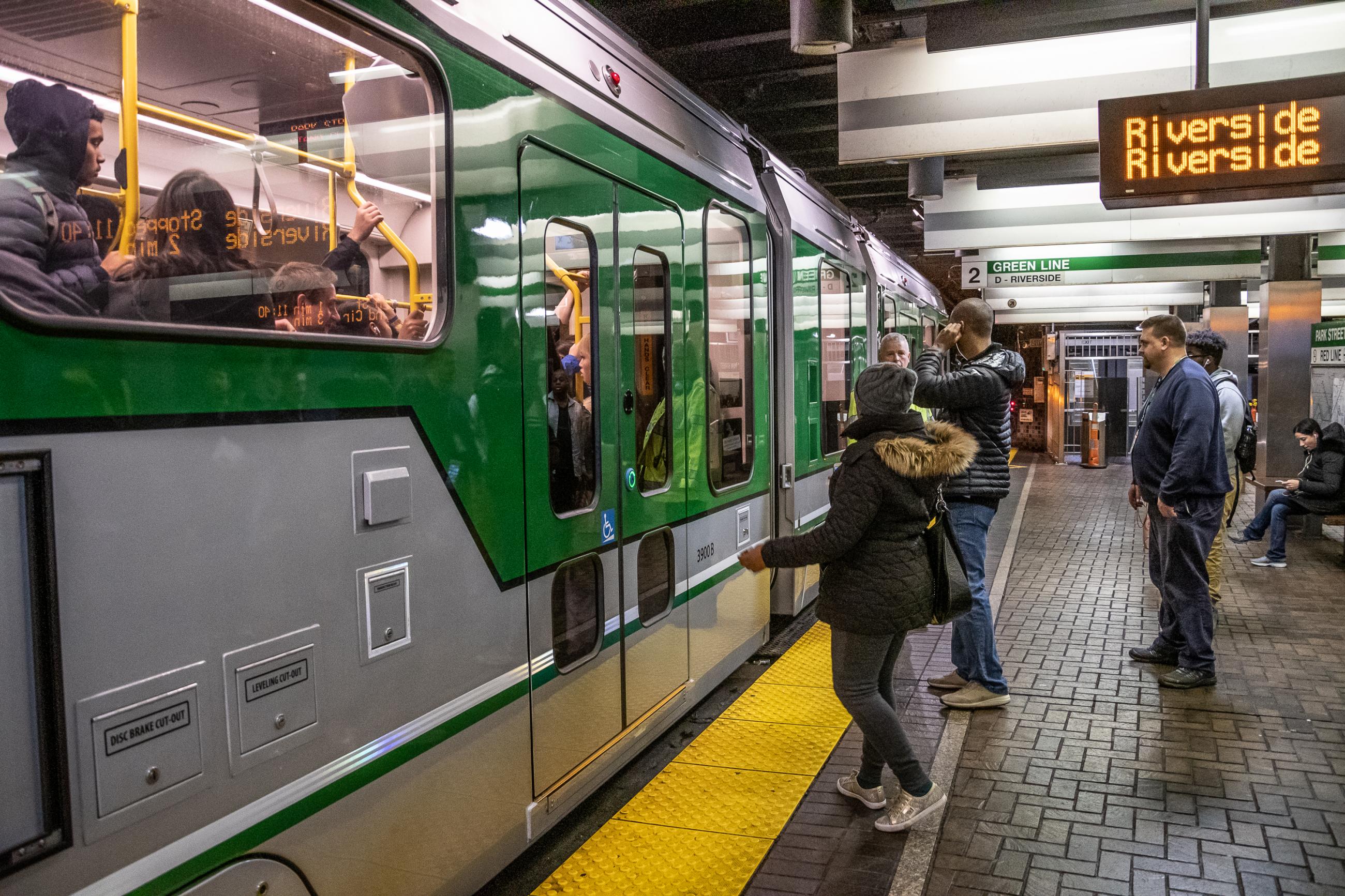 First of 24 new Green Line cars put into service - masslive.com