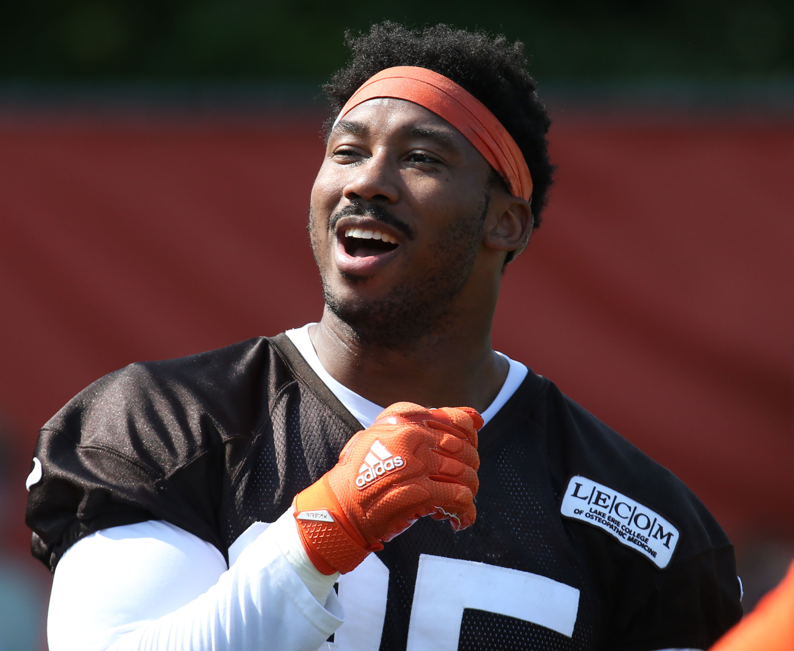 Cleveland Browns' defensive end Myles Garrett - cleveland.com