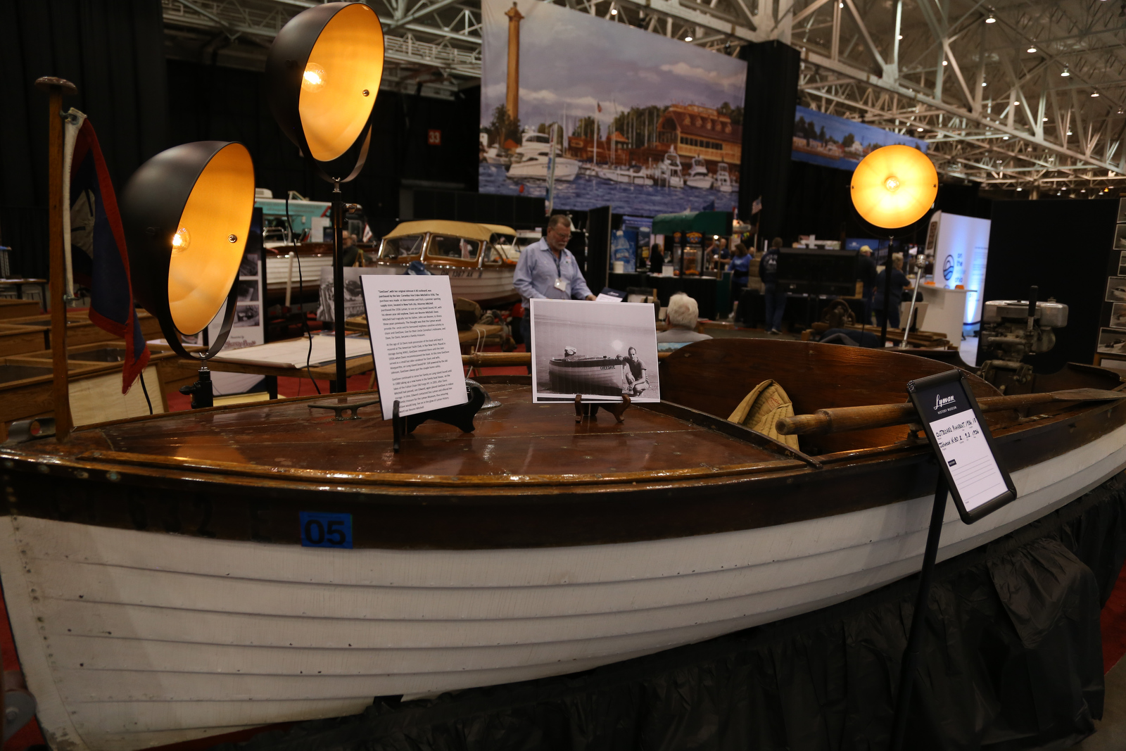 Check out the classic Lyman boats at the Cleveland Boat Show ...