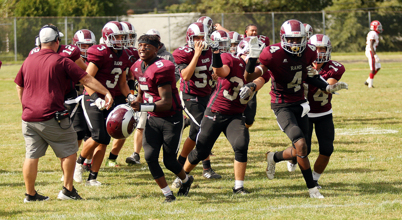 Roselle at South River football game on Sept. 7, 2019. - nj.com