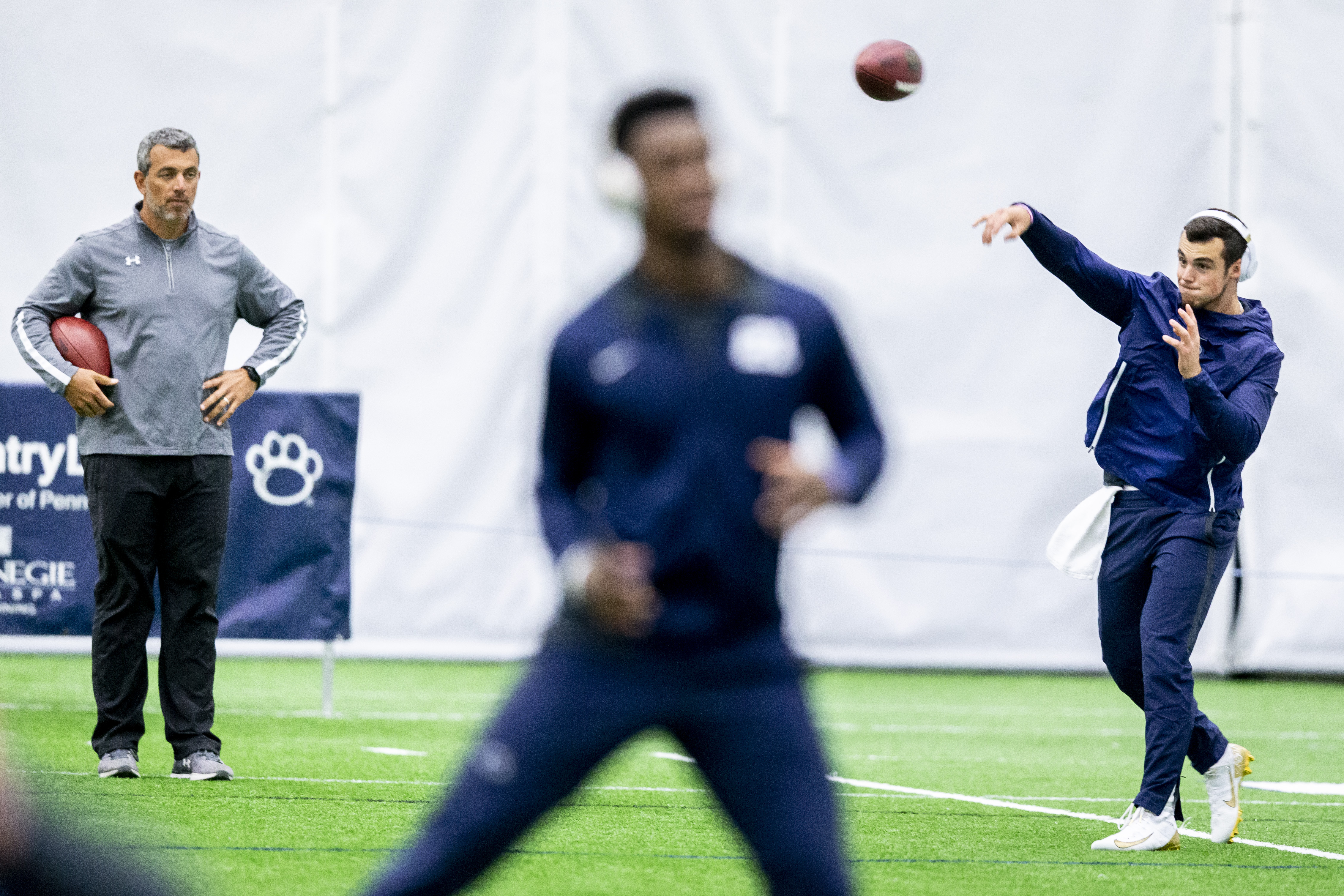 Trace McSorley at Penn State Pro Day - pennlive.com