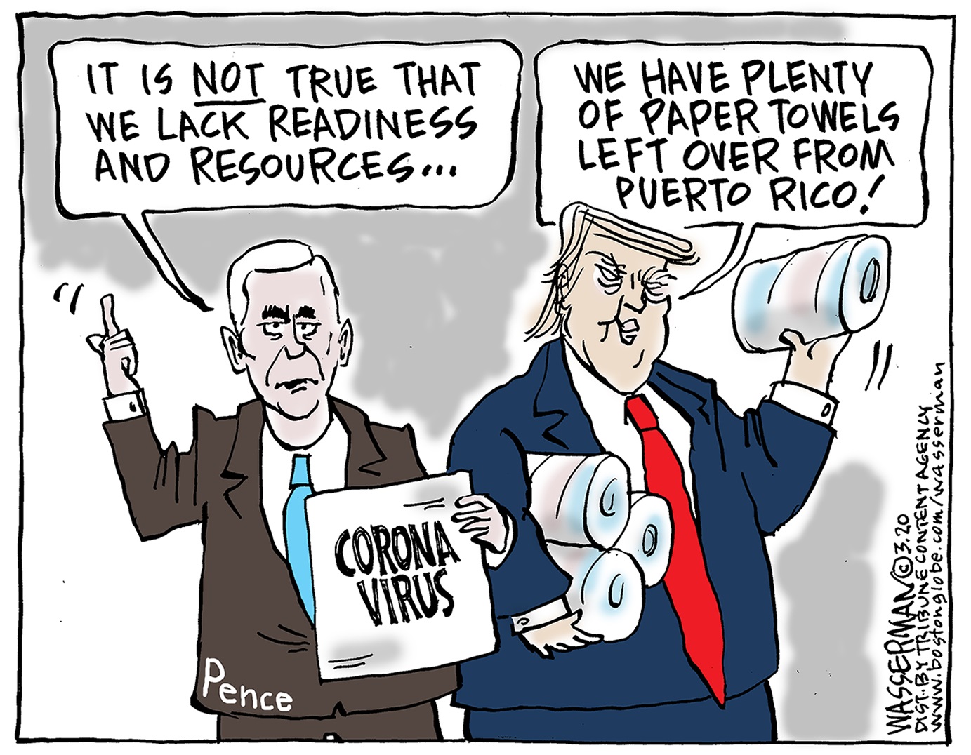 Editorial cartoons for March 8, 2020 - cleveland.com