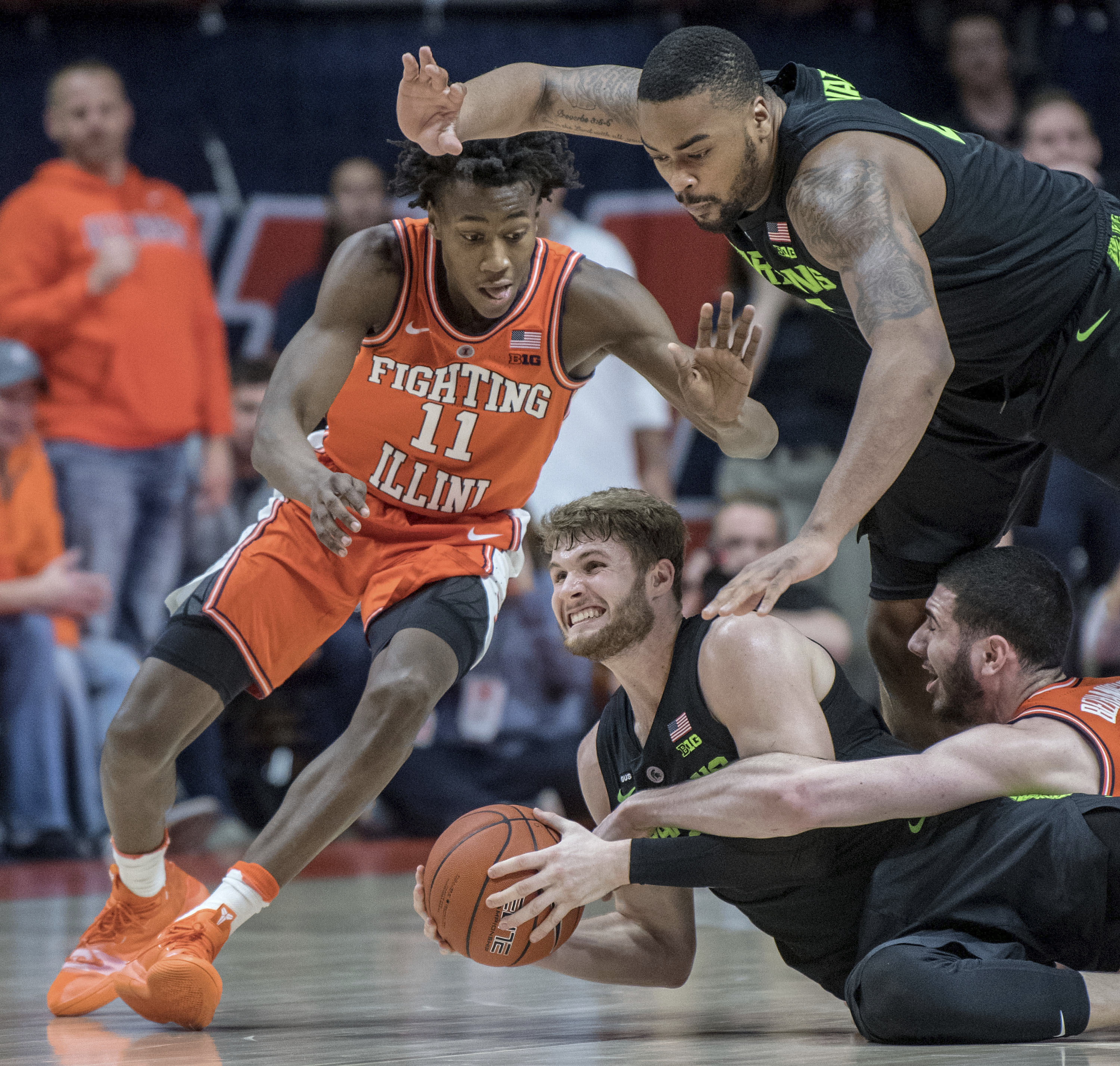 College basketball: Michigan State vs. Illinois, Feb. 5, 2019 - mlive.com