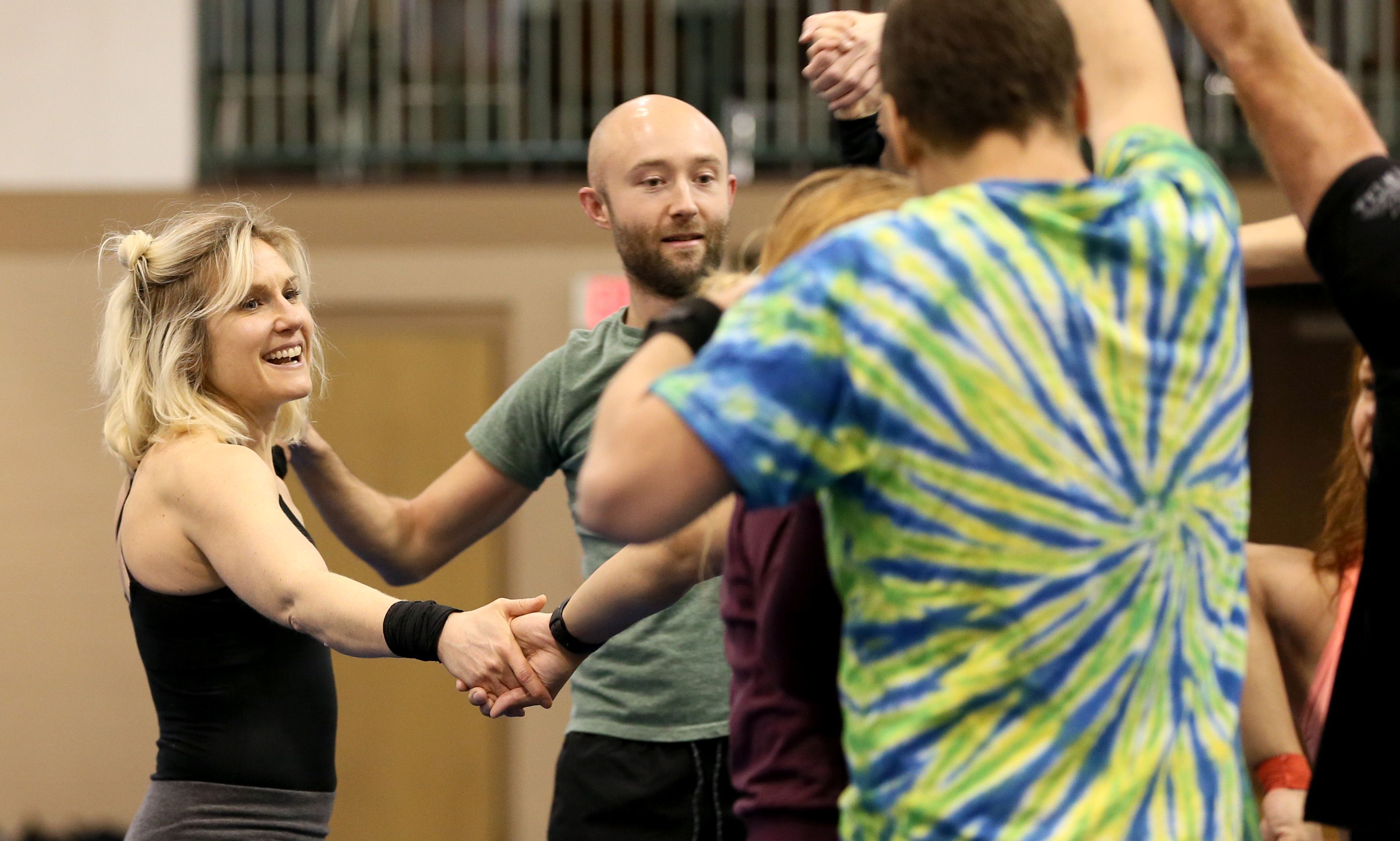 Jaime Bouvier - side hustle - aerial acrobatic performer - cleveland.com