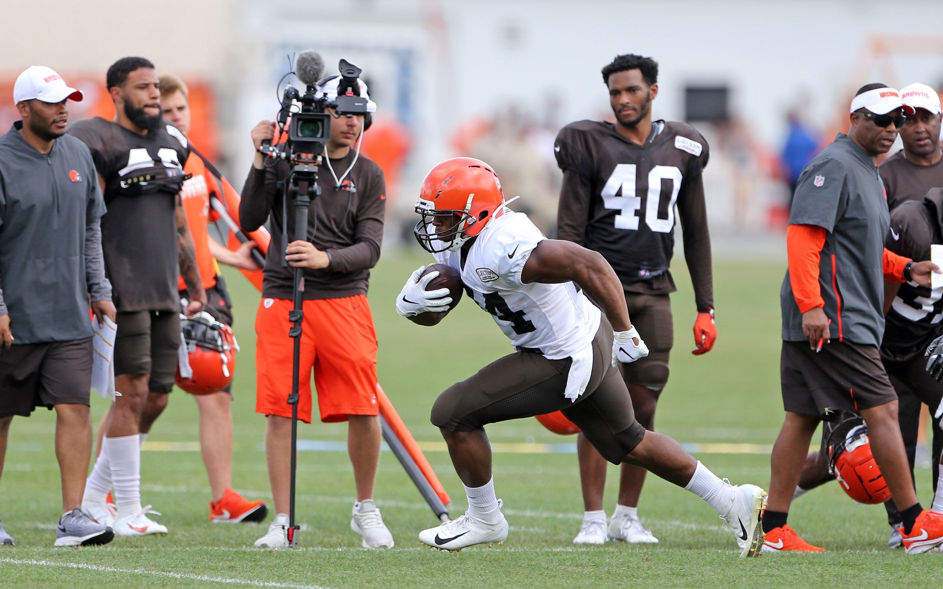 Cleveland Browns training camp day 8, August 2, 2019 - cleveland.com