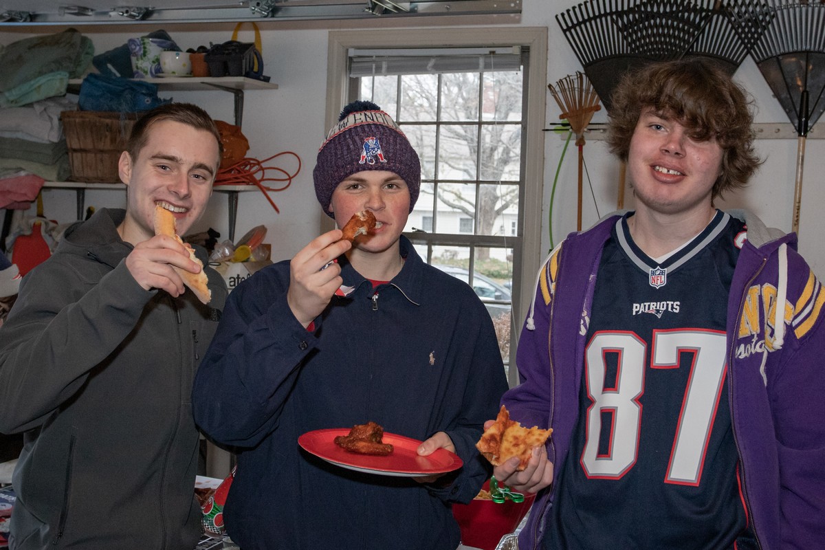Wish Celebration Tailgate party for 18-year-old Harrison Larson of ...
