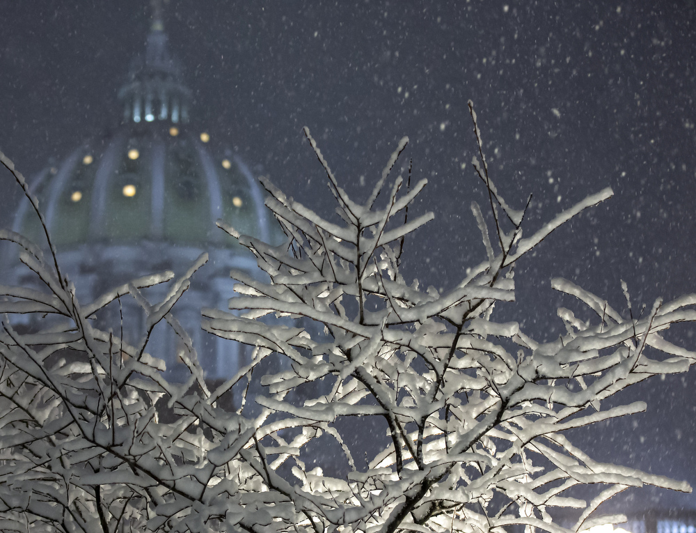 Snow falls in Central PA, March 3, 2019 - pennlive.com